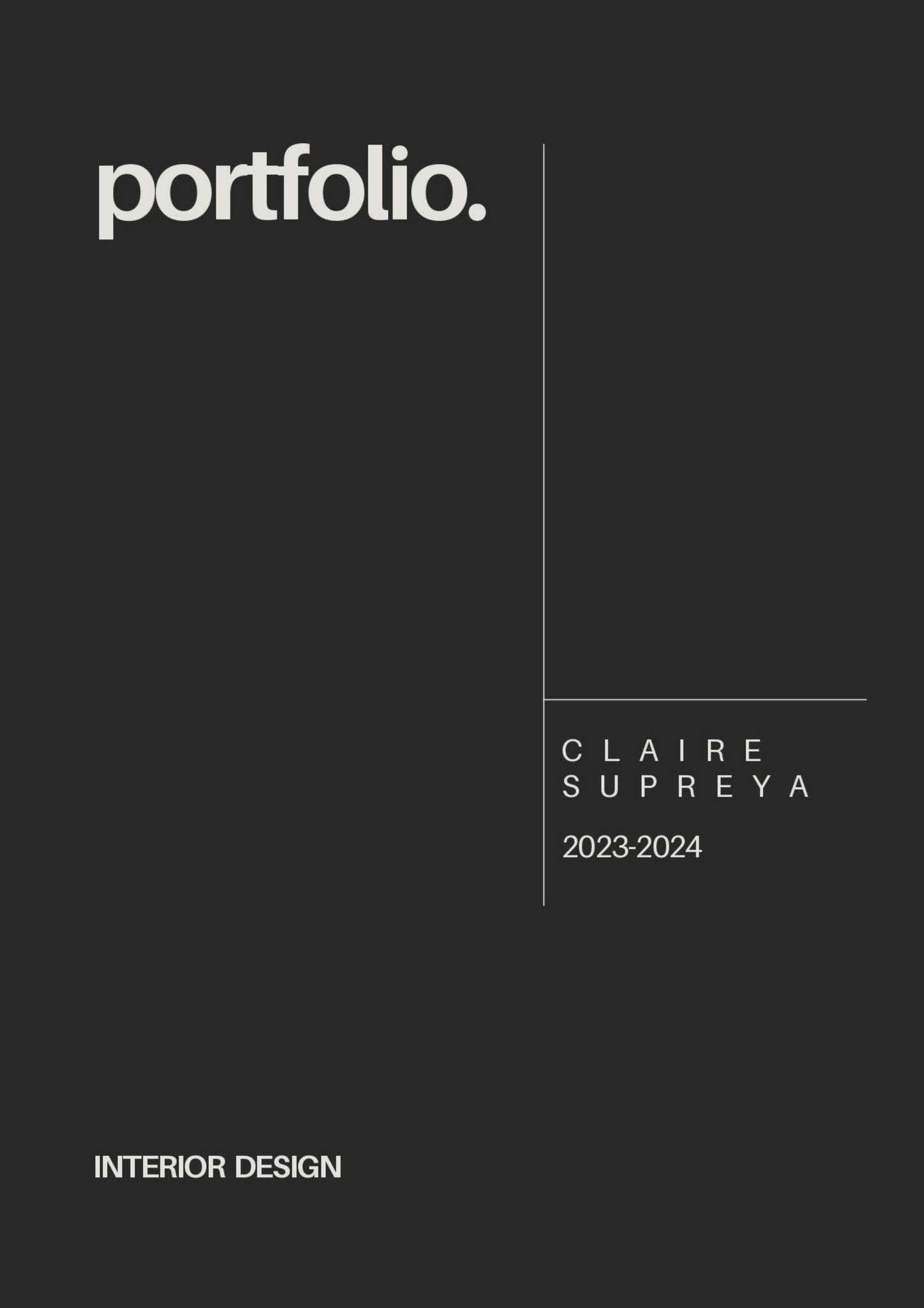 Portfolio Supreya Tungphstjitkhun by Claire Supreya - Issuu