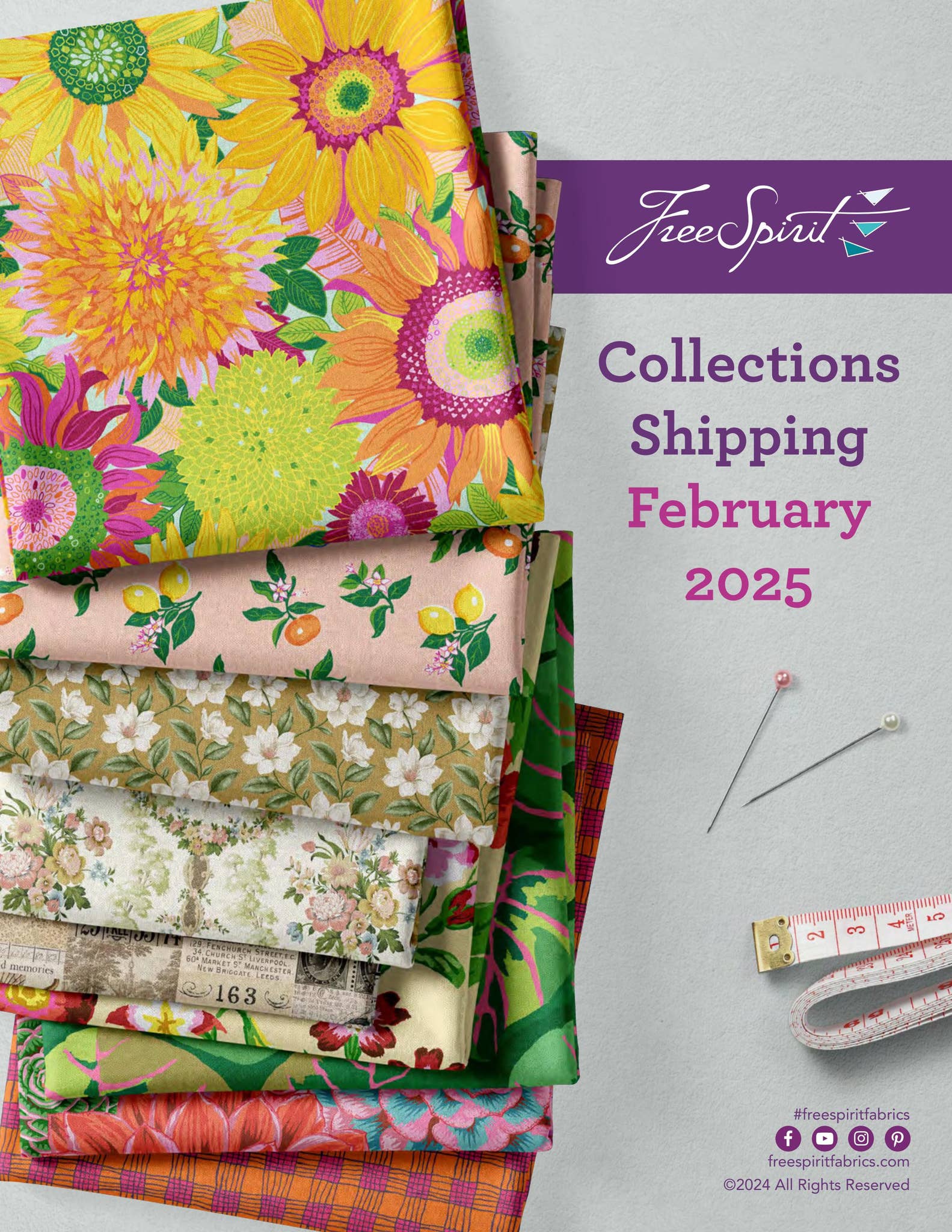 FreeSpirit February 2025 Ship Collections by FreeSpirit Fabrics - Issuu