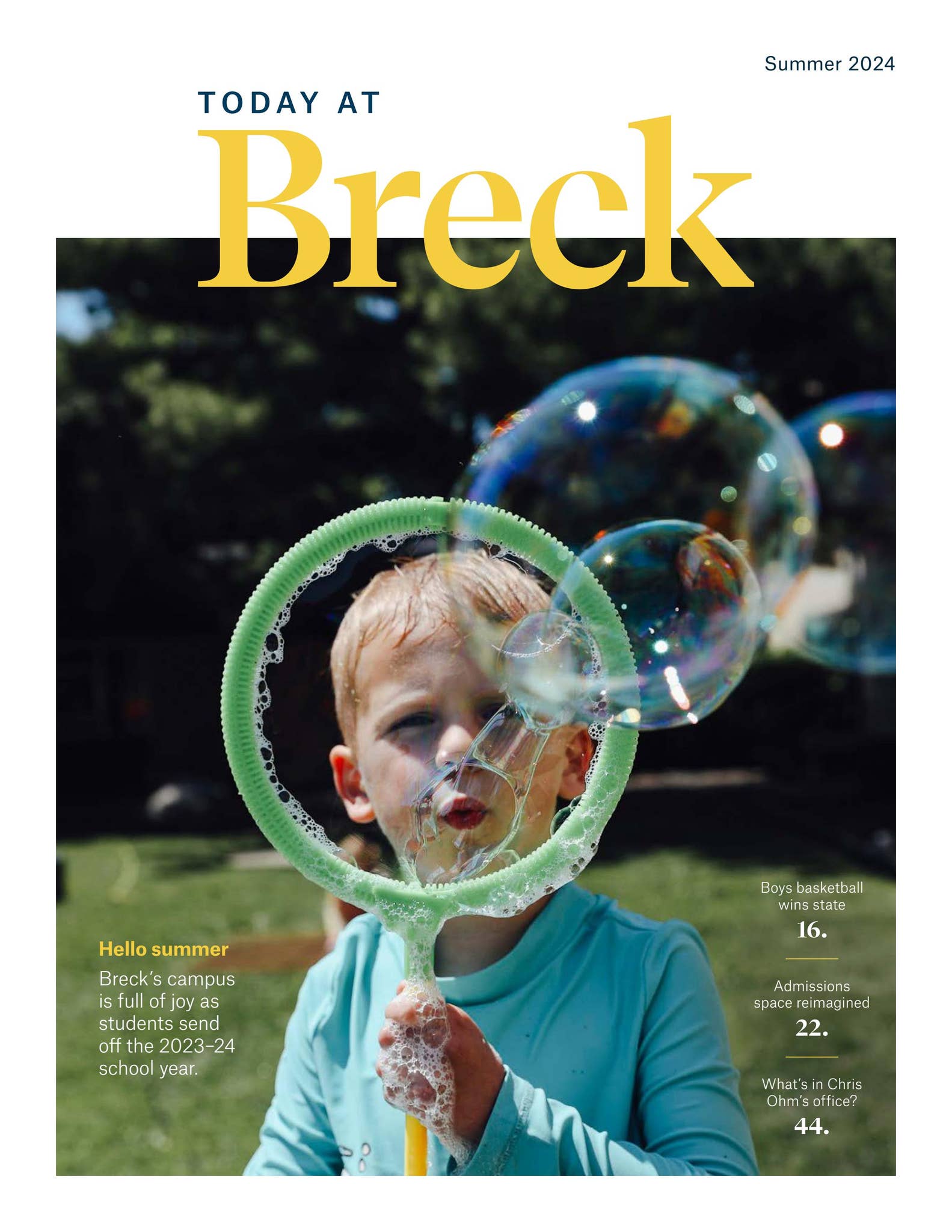 Today at Breck Summer 2024 by Breck School - Issuu