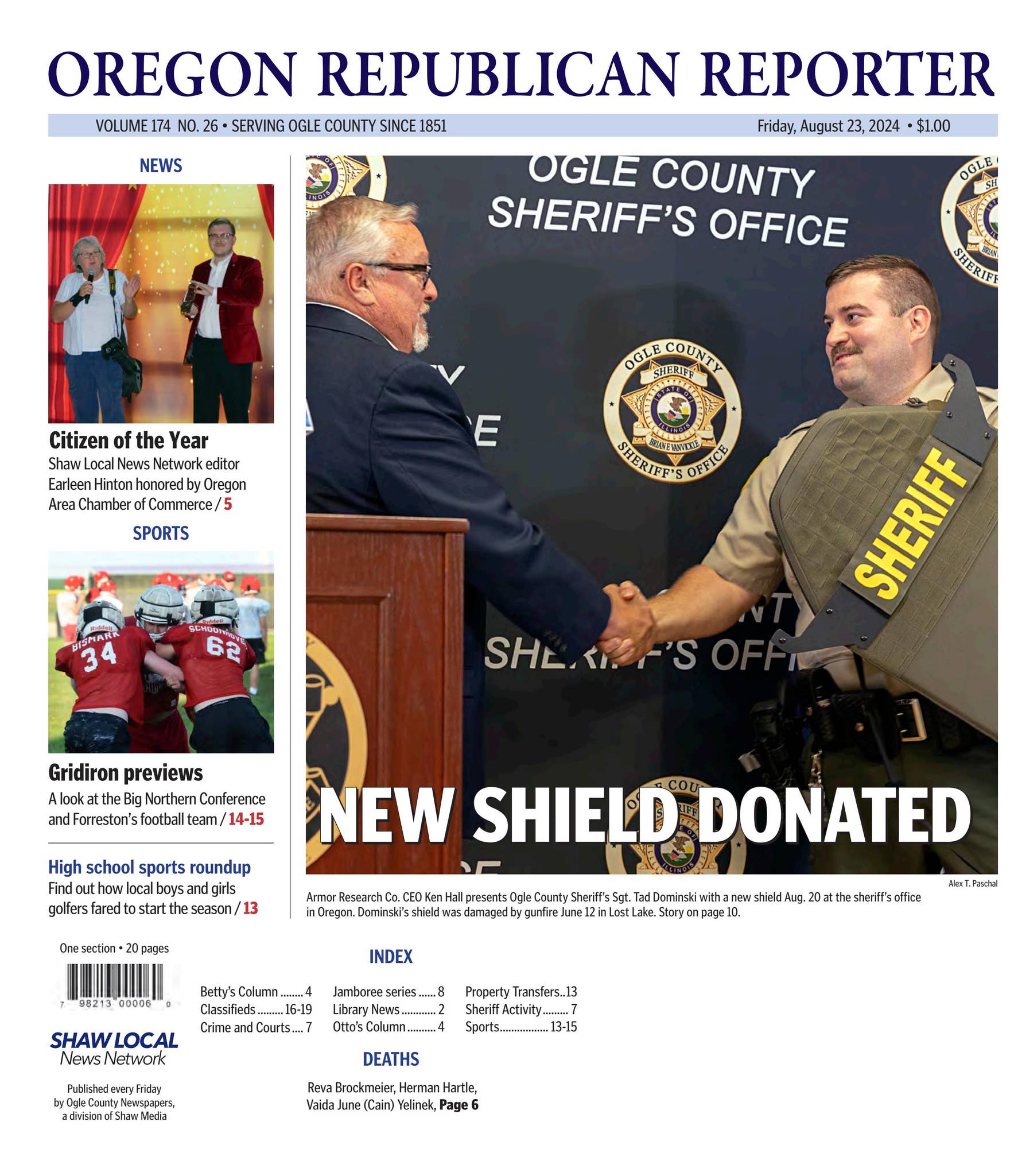 Oregon_Republican_Reporter-08-23-2024 by Shaw Media - Issuu