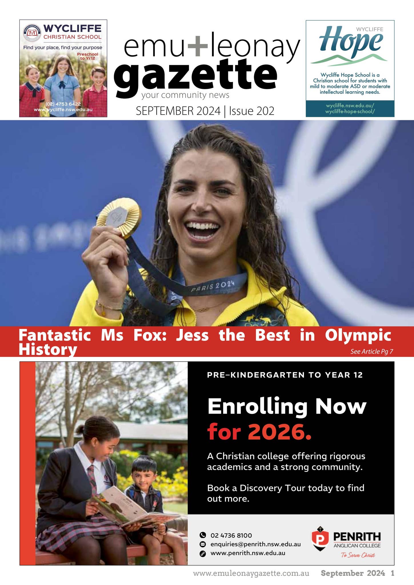 Emu + Leonay Gazette September 2024 by District Gazette - Issuu