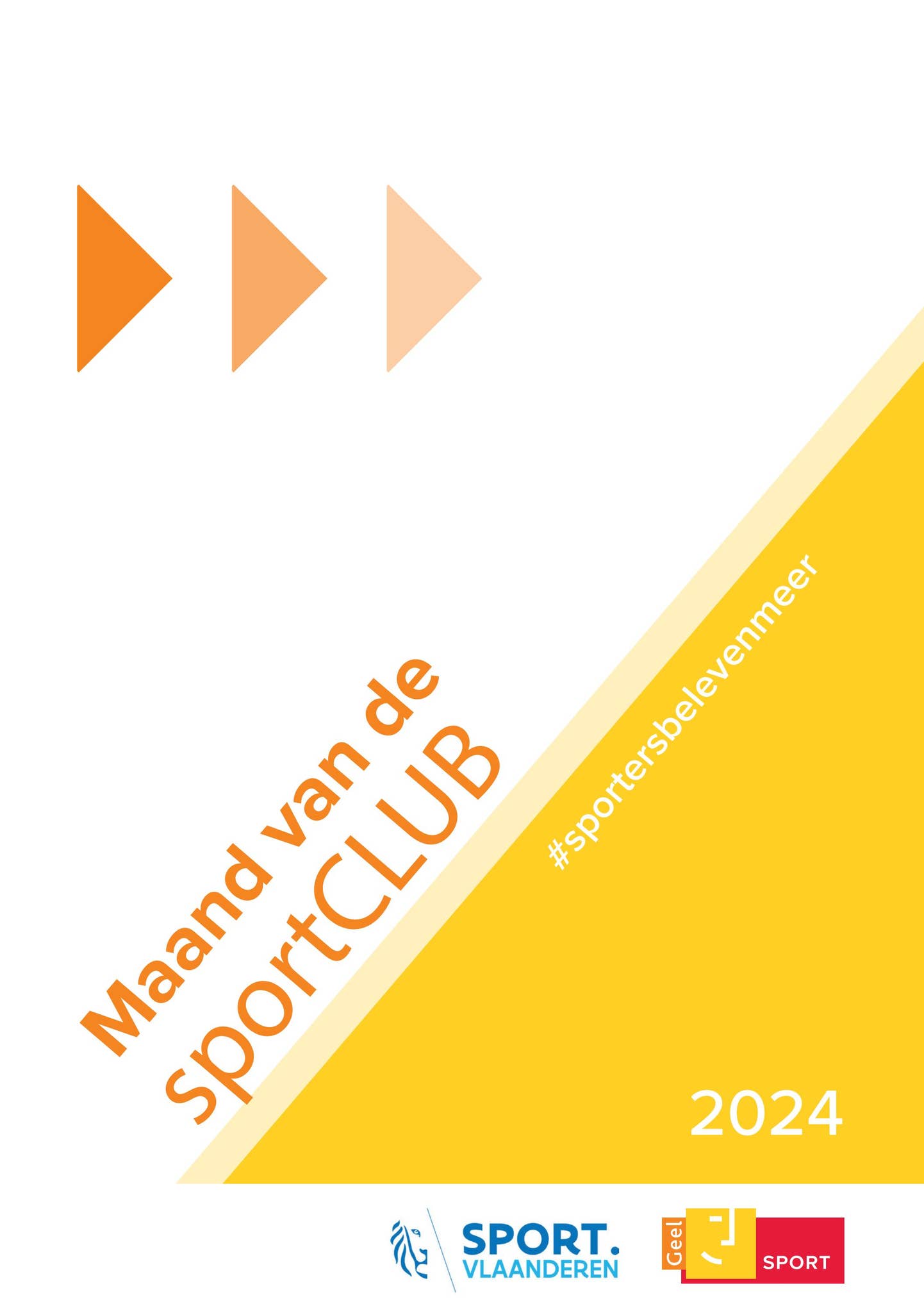 Maand van de sportclub 2024 by Stad Geel - Issuu