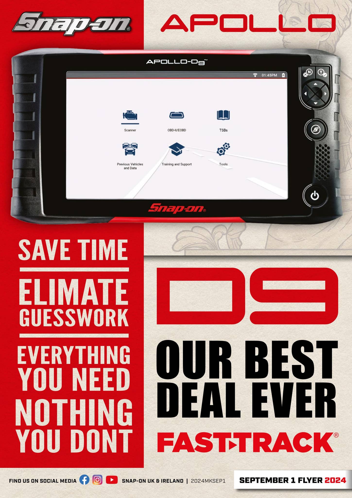 Snap-on Tools September 1 Flyer UK by Snap-on Tools UK/IE - Issuu