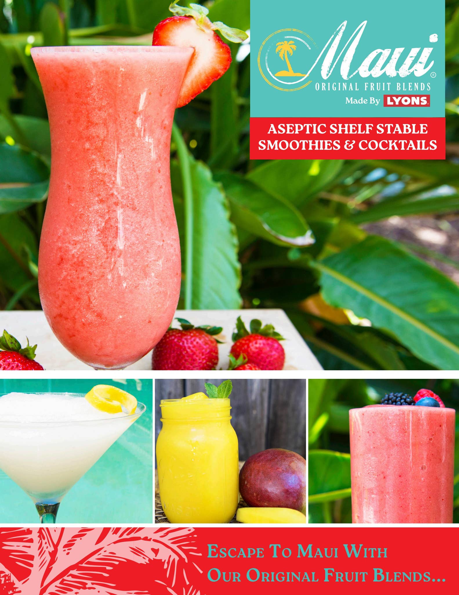 Maui Aseptic Shelf Stable Smoothies & Cocktails by Lyons Magnus - Issuu