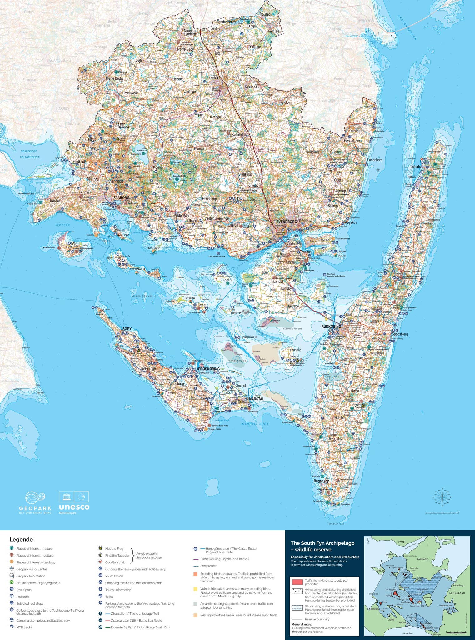 Archipelago Map - Geopark The South Fyn Archipelago by VisitLangeland ...