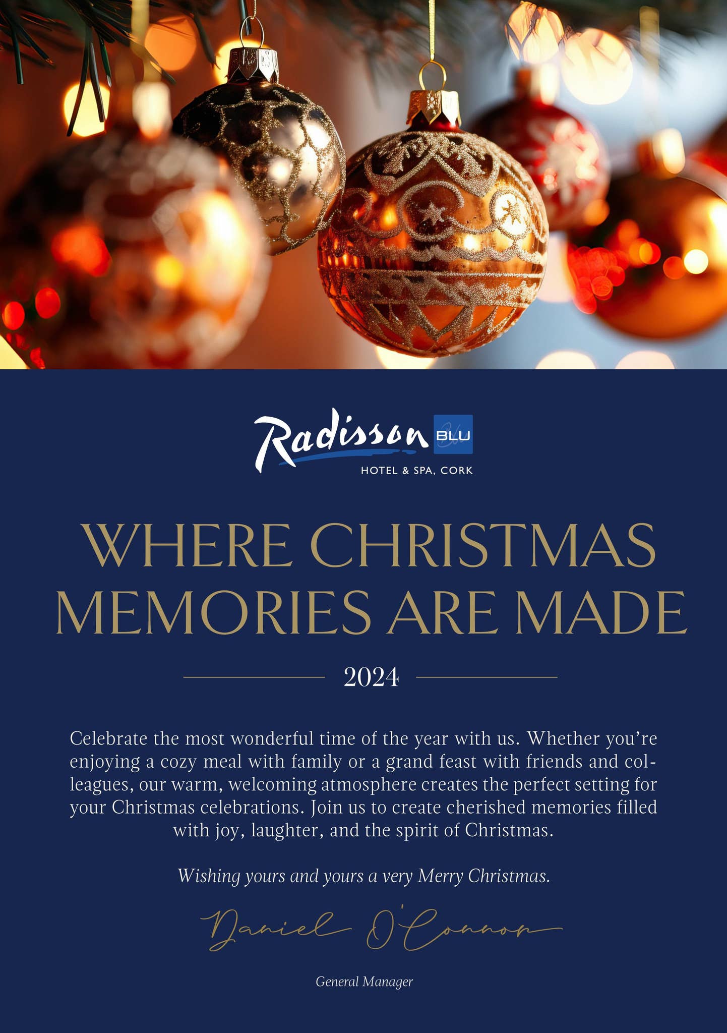 Radisson Cork Christmas Brochure 2024 by iNUA Hospitality - Issuu