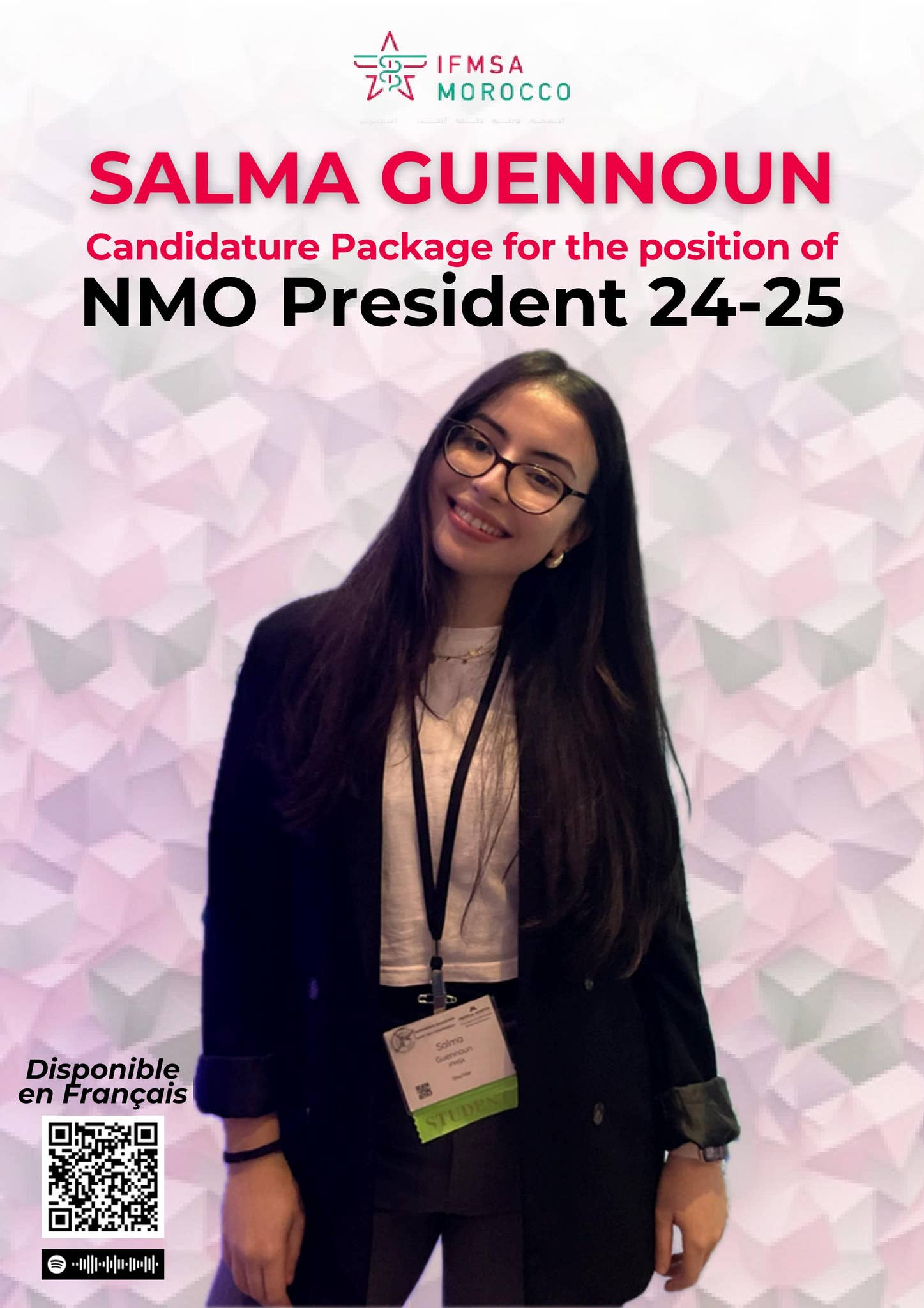 Salma Guennoun - IFMSA-Morocco NMO President 24-25 Candidature Package ...