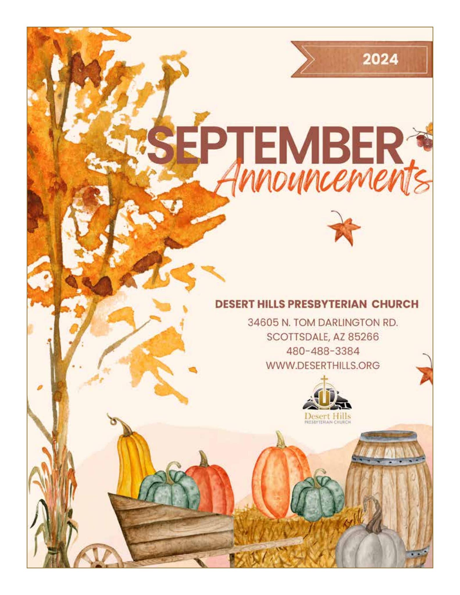 September 2024 Announcements by Desert Hills Presbyterian Church - Issuu