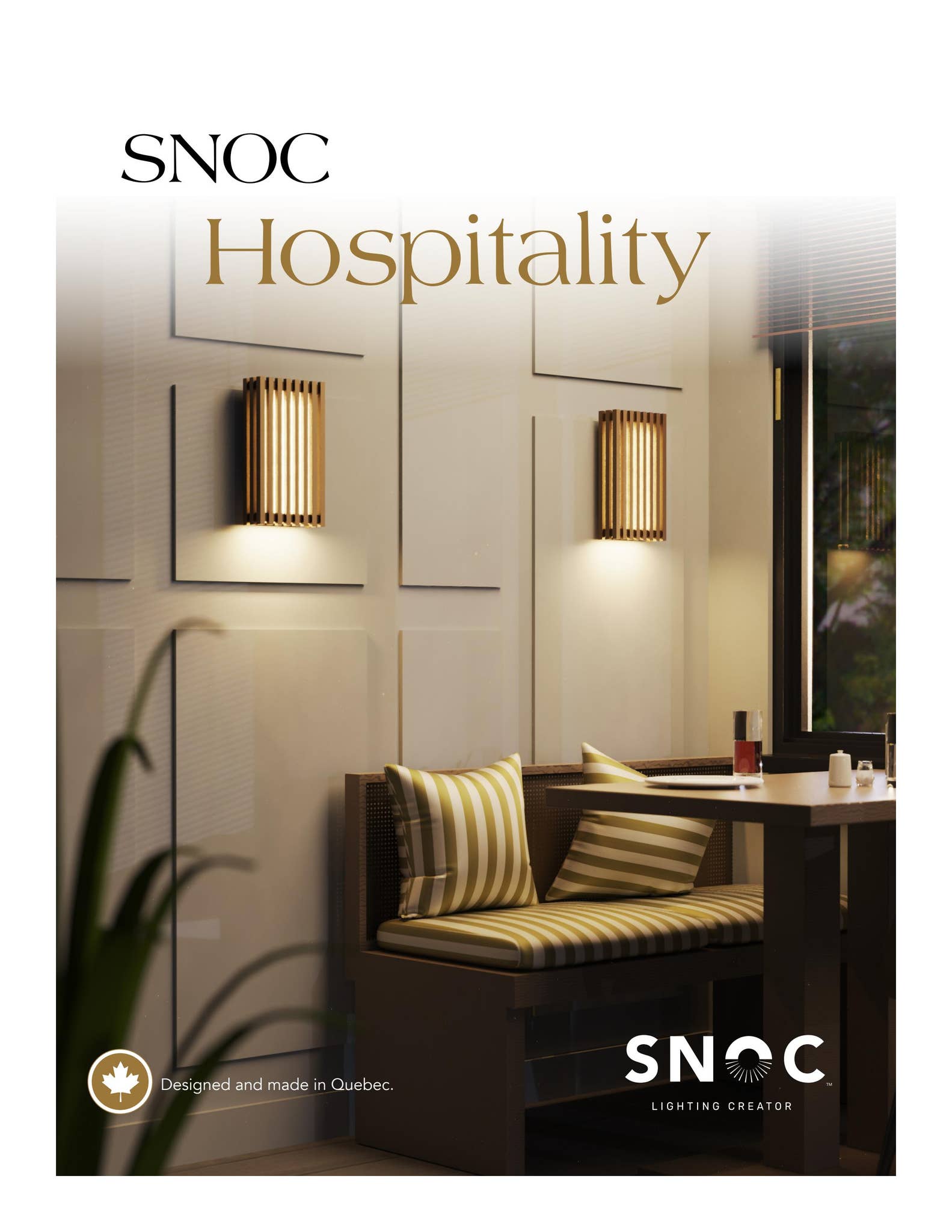 Snoc’s Hospitality Brochure by snoc-lighting - Issuu