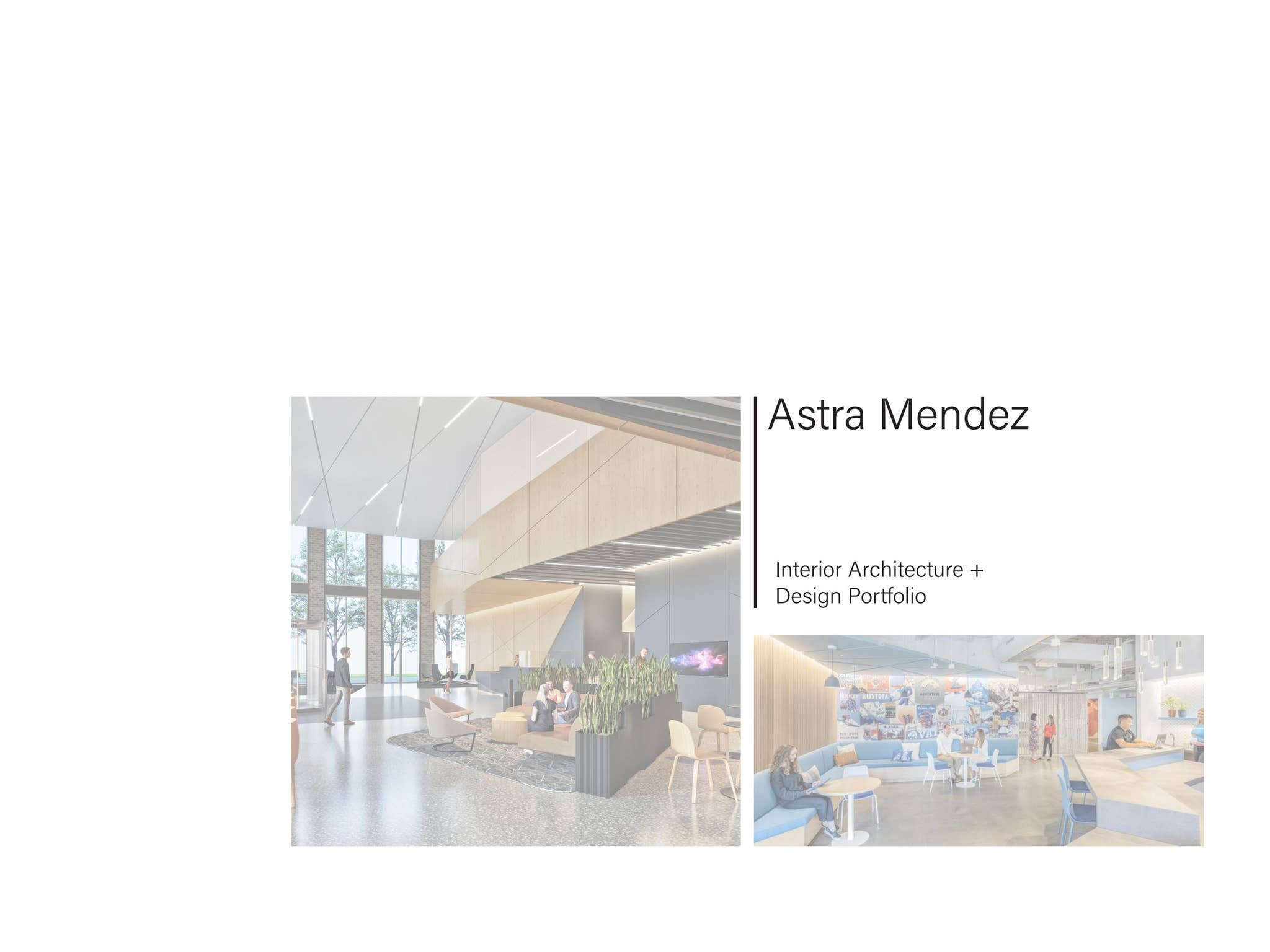 Interior Architecture - Current Commercial Projects - 2024 by Astra ...