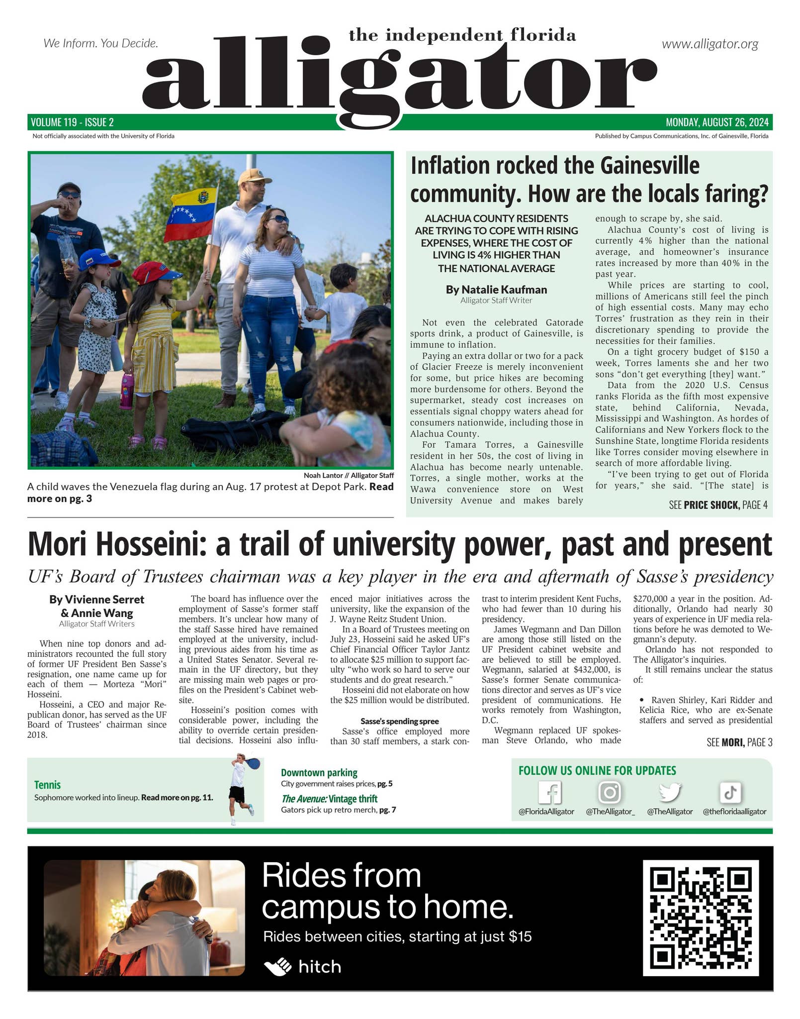 Monday, August 26, 2024 by The Independent Florida Alligator - Issuu