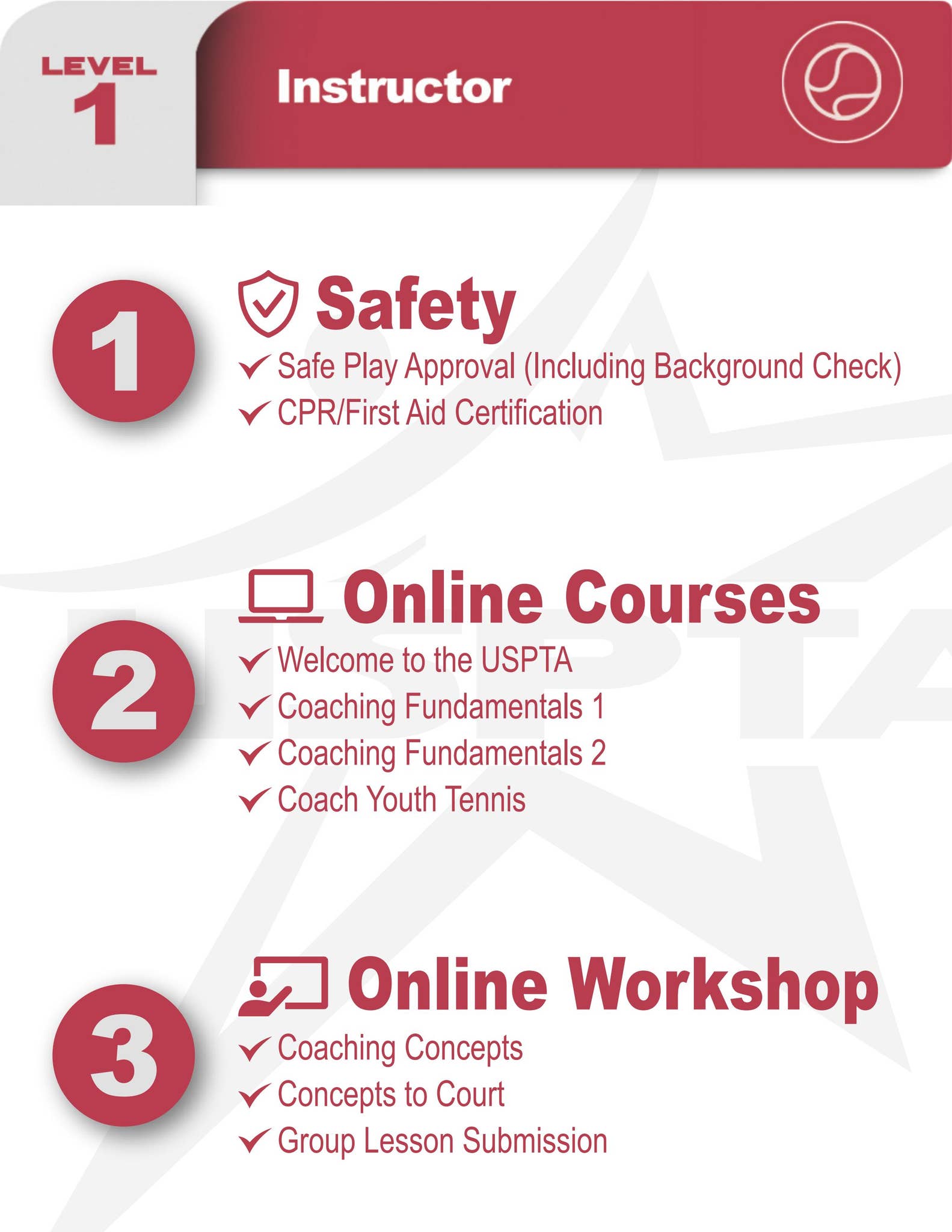 Tennis Instructor Certification by RSPA - Issuu