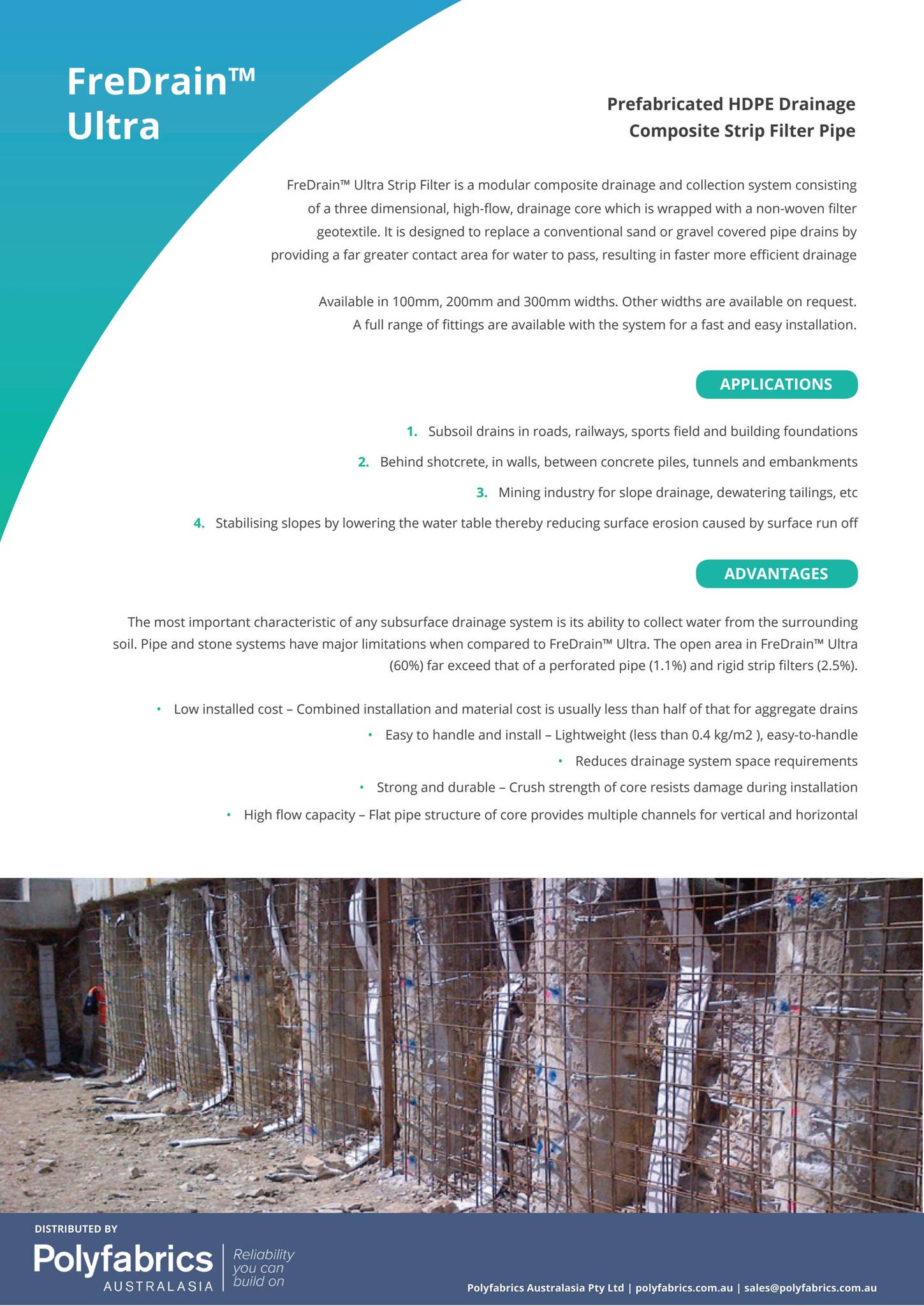 FreDrain® Strip Filter Drainage - Case Study by Jaybro Group - Issuu