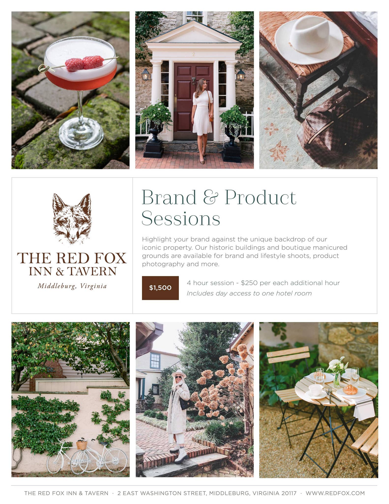 Brochure - The Red Fox - Brand Sessions by redfox-middleburg - Issuu
