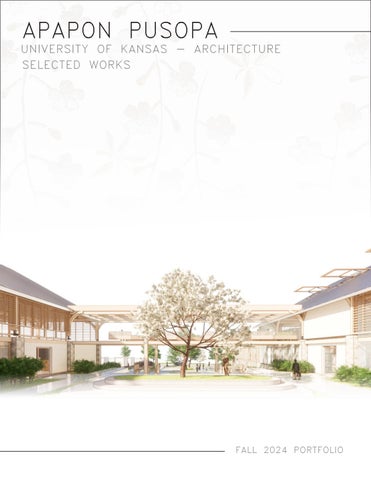 Architecture Portfolio Fall 2024 by apaponpusopa - Issuu