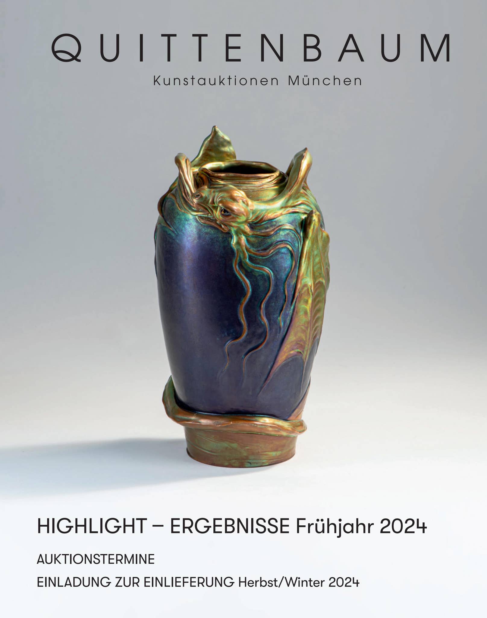HIGHLIGHT - ERGEBNISSE Frühjahr 2024 by Quittenbaum Kunstauktionen GmbH ...