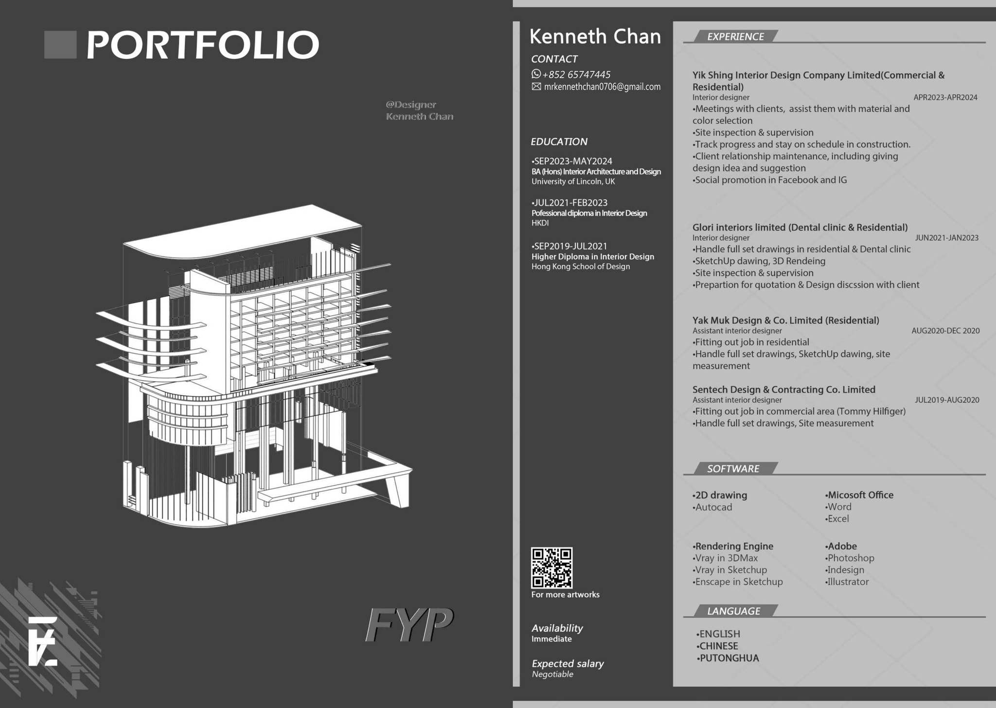 CHAN HOI KIT PORTFOLIO by kenneth chan - Issuu