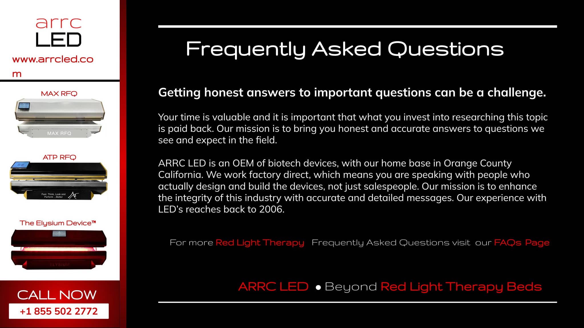 Red Light Therapy Beds by ARRC LED - Issuu