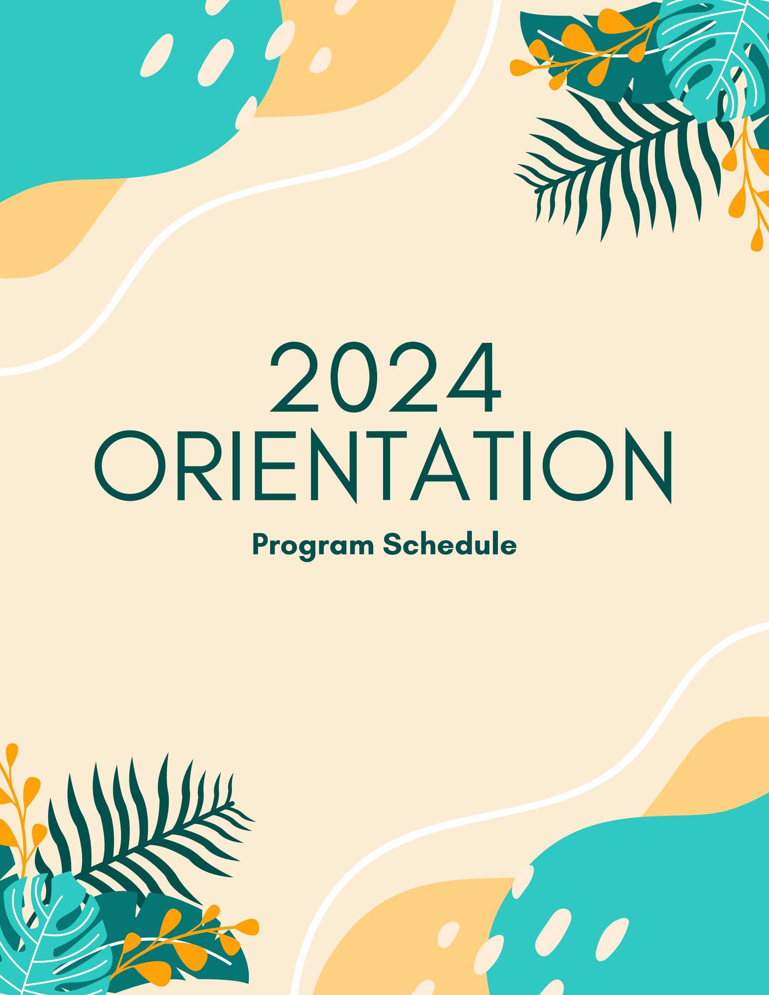 2024 Orientation Schedule by Bentley University New Student Programs ...