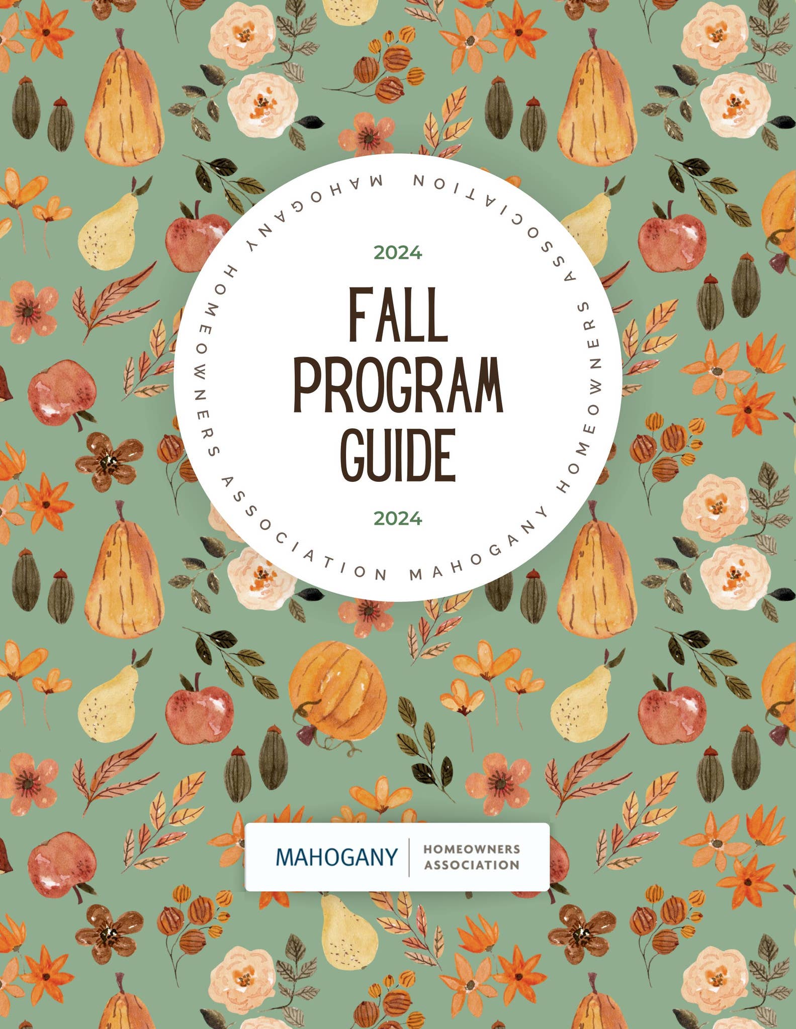 2024 Fall Program Guide | Mahogany Homeowners Association by Mahogany ...