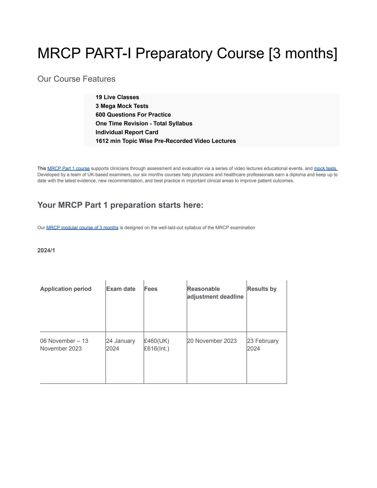 The complete MRCP Course Companion: Everything You Need to Know by ...