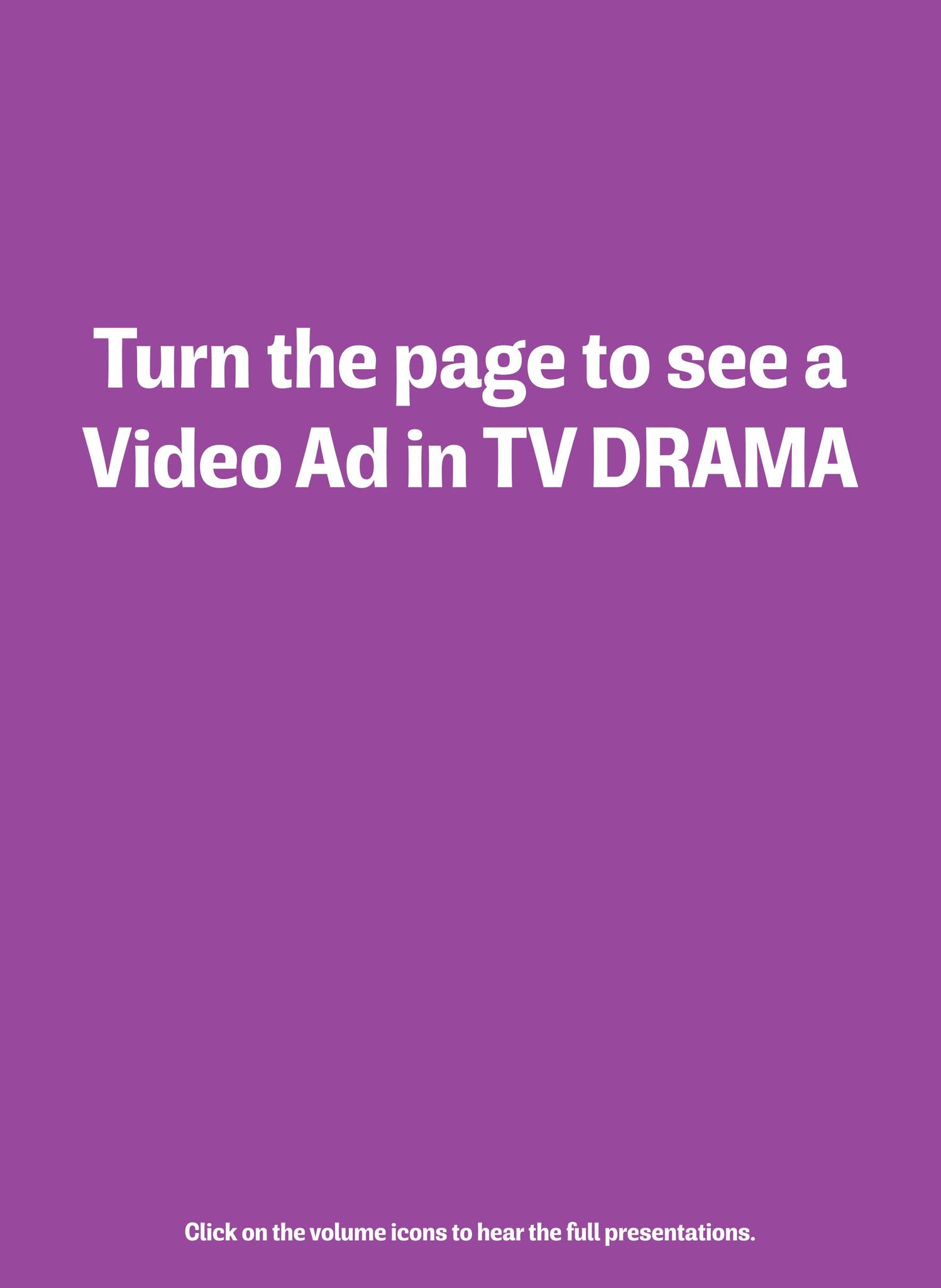 TV Drama Video Ad by World Screen - Issuu