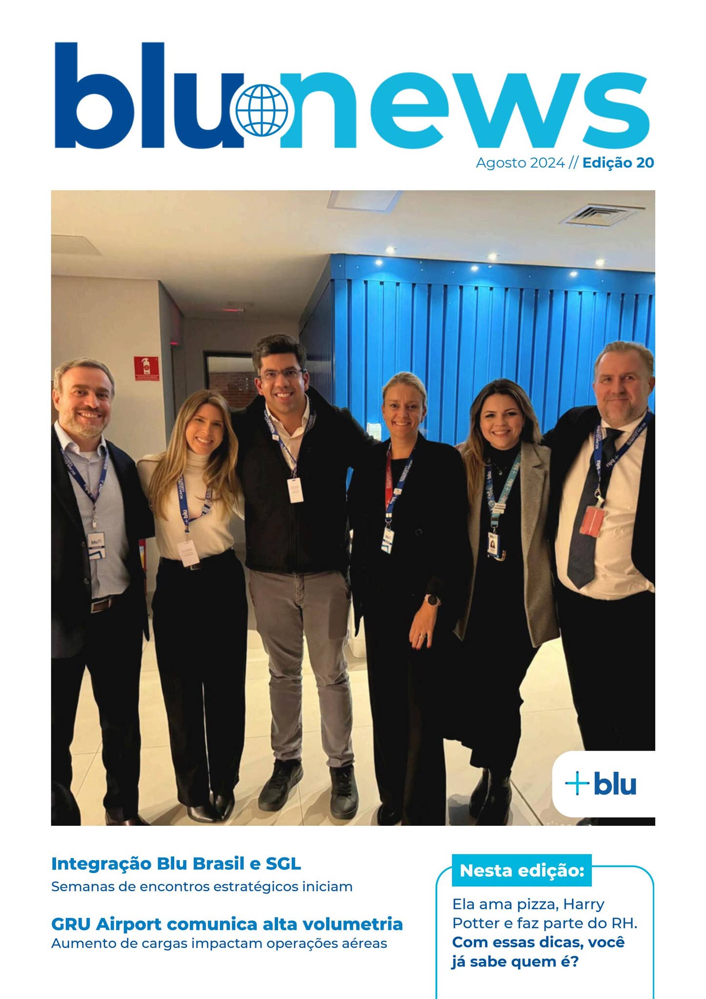 Blu News - Edição 20 Agosto 2024 by Blu Logistics Brasil - Issuu