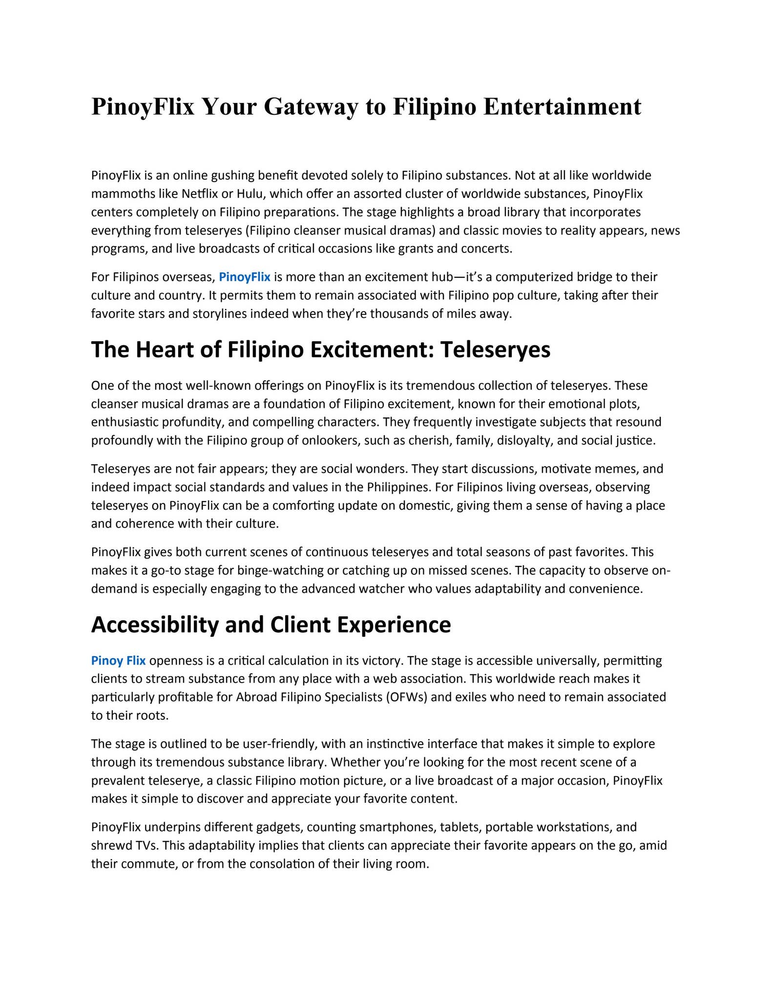 Pinoyflix Tv Show by pinoy flix tv show - Issuu