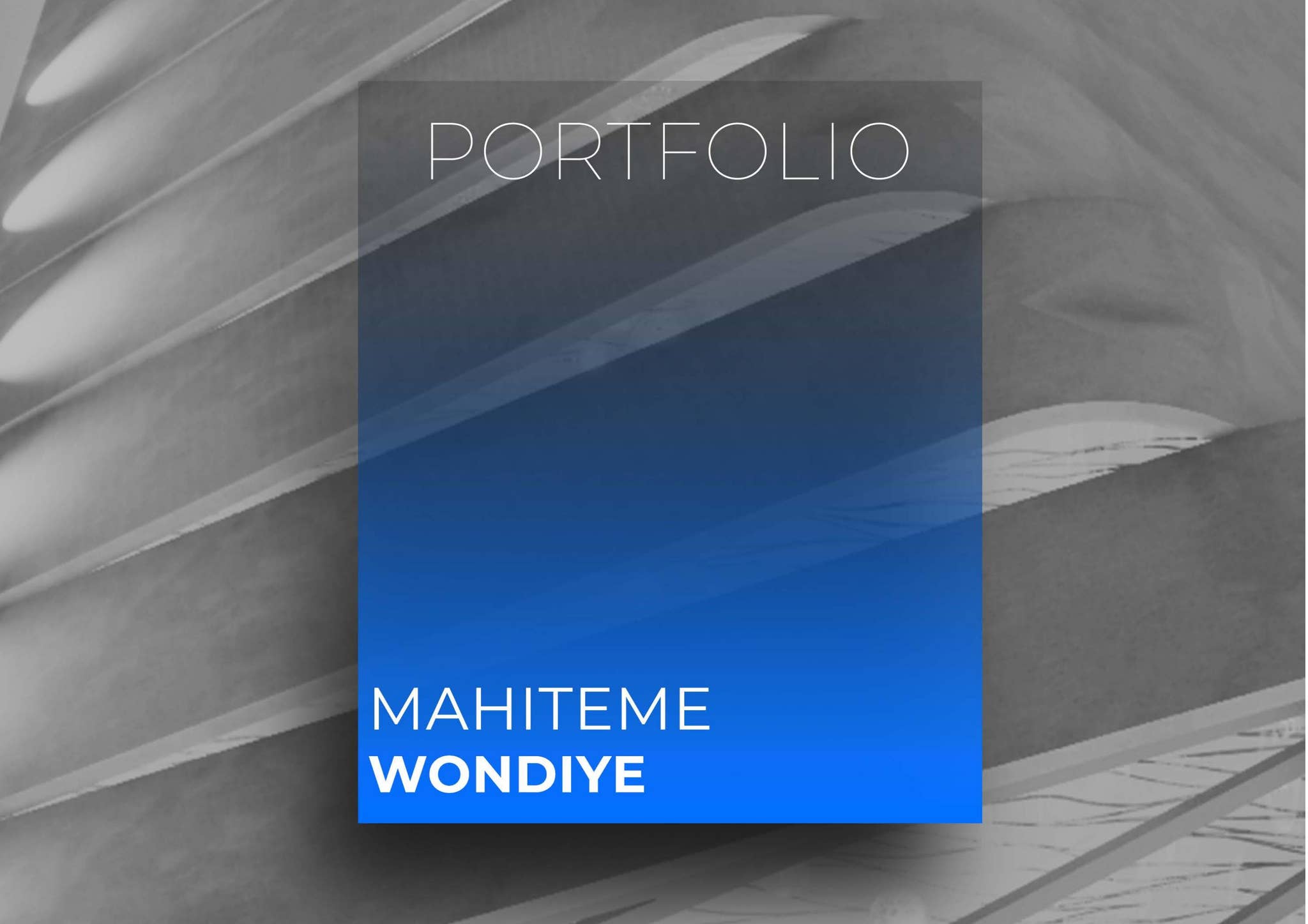 CV\PORTFOLIO_Mhiteme_2024_Arch by Mahiteme wondiye - Issuu