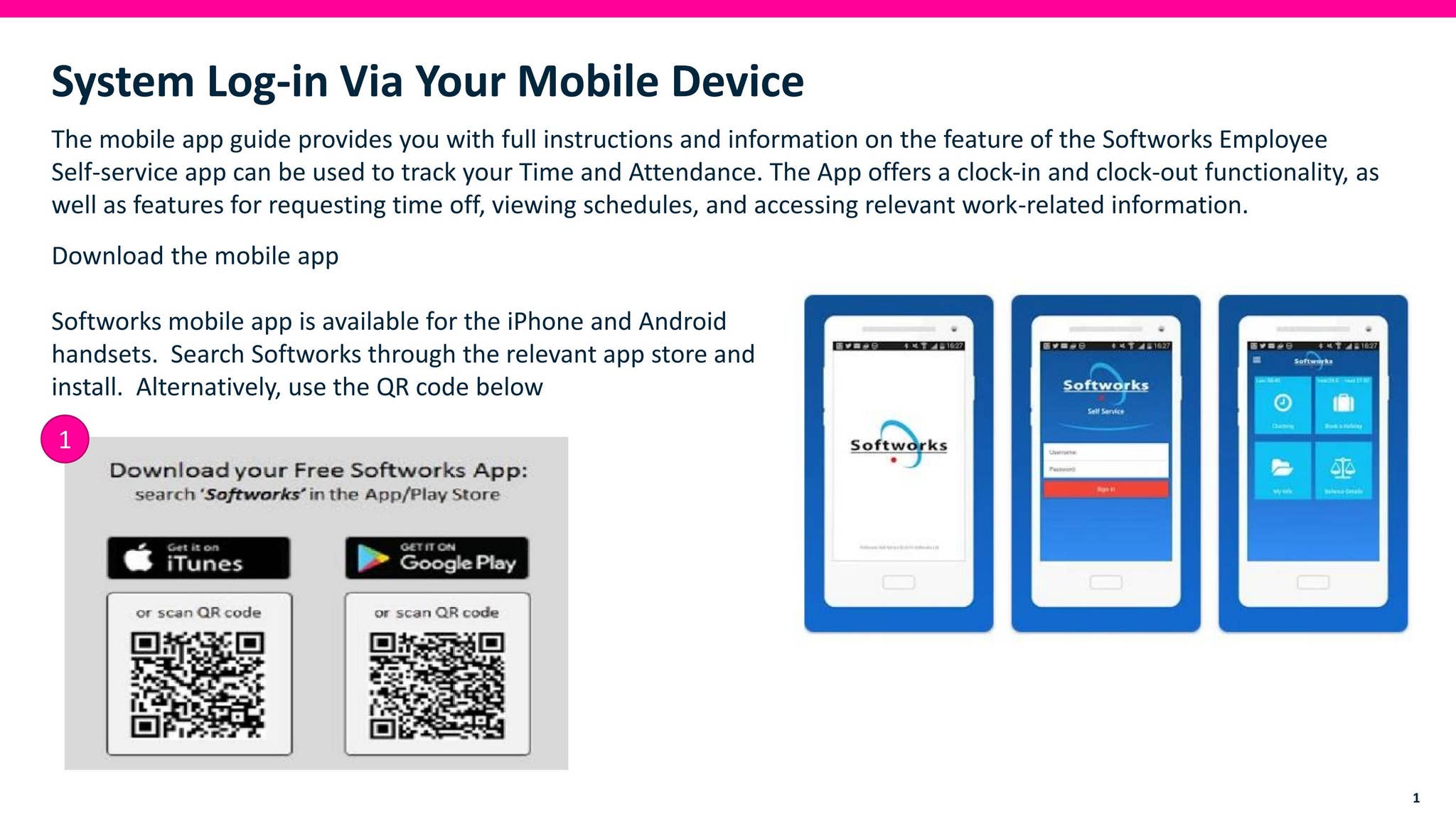 Softworks - logging in via the mobile App by Iris Care Group - Issuu