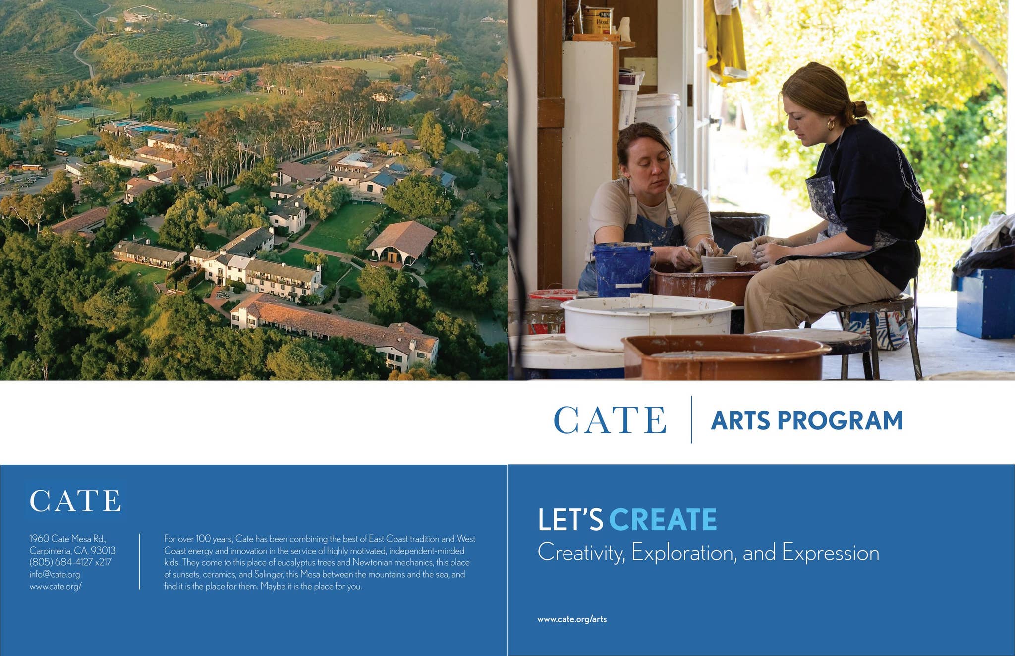 Cate Arts Program Brochure - 24-25 by Cate School - Issuu