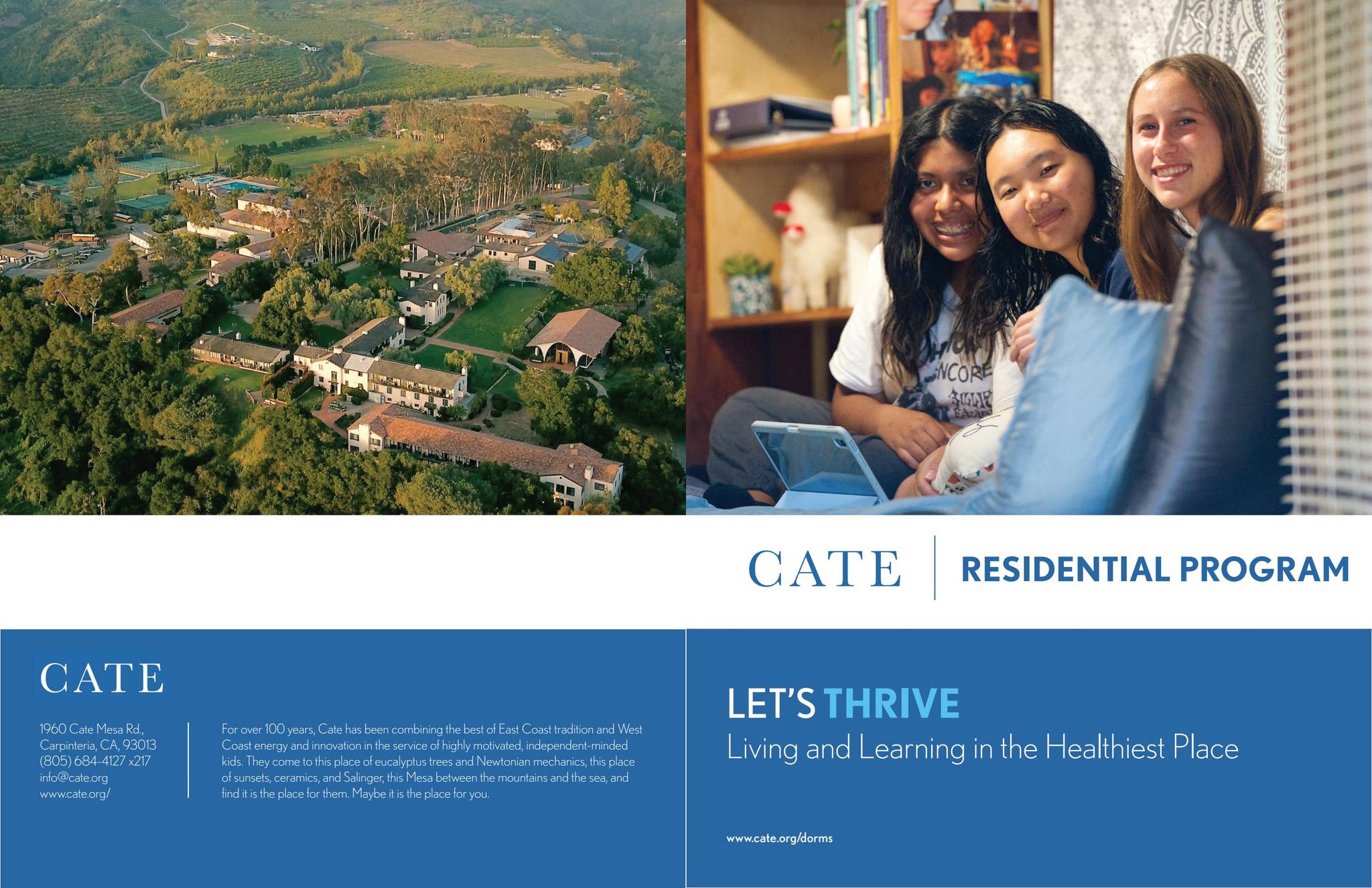 Cate Residential Program Brochure 24-25 by Cate School - Issuu