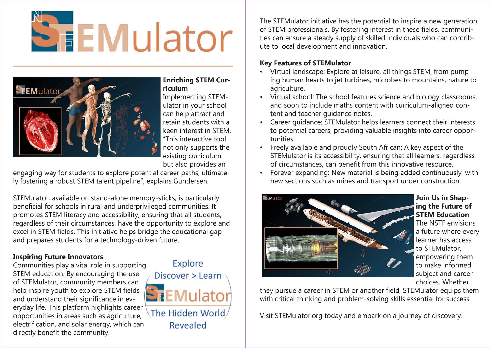 STEMulator from NSTF by Romele - Issuu