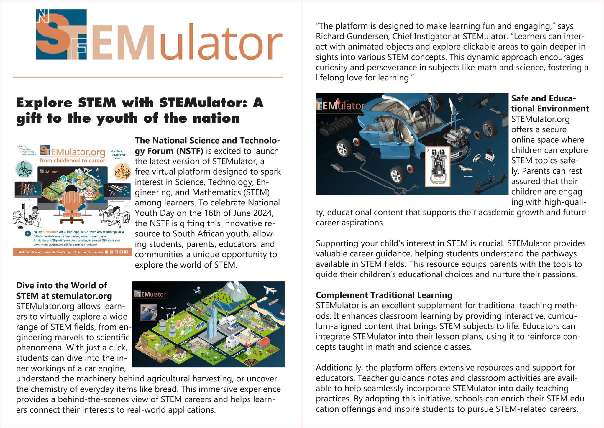 STEMulator - all from NSTF by Romele - Issuu