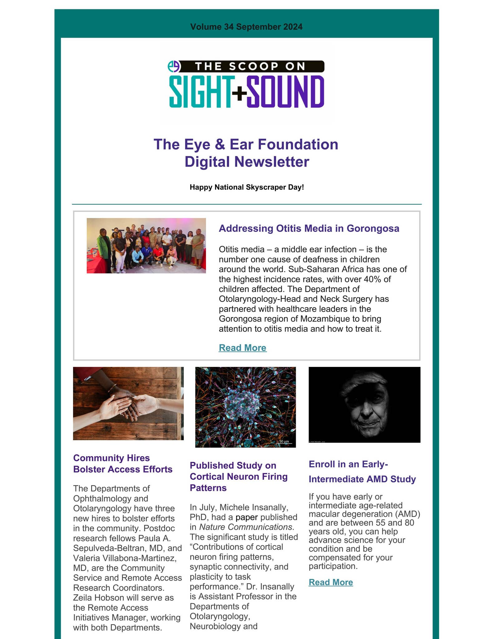 The Scoop, September 2024 by Eye & Ear Foundation of Pittsburgh - Issuu