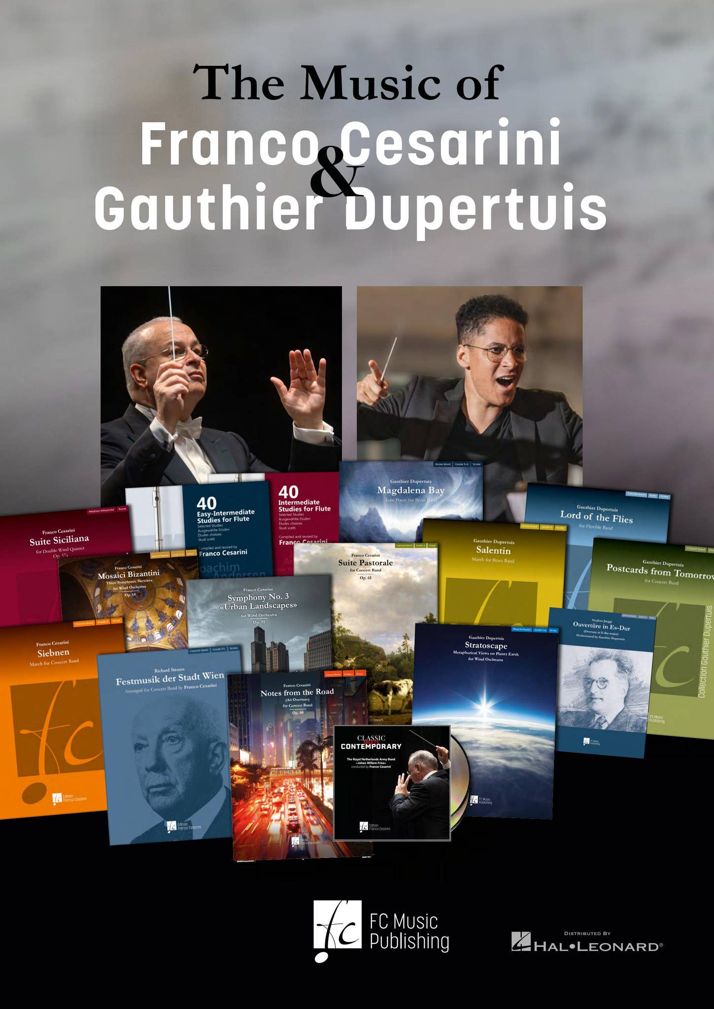 The Music of Franco Cesarini & Gauthier Dupertuis 2024-2025 by FC Music ...