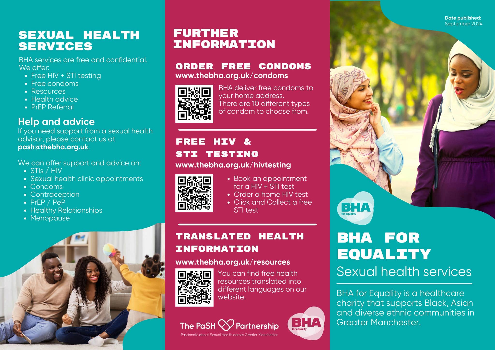 Sexual Health Information Leaflet by BHAforEquality - Issuu