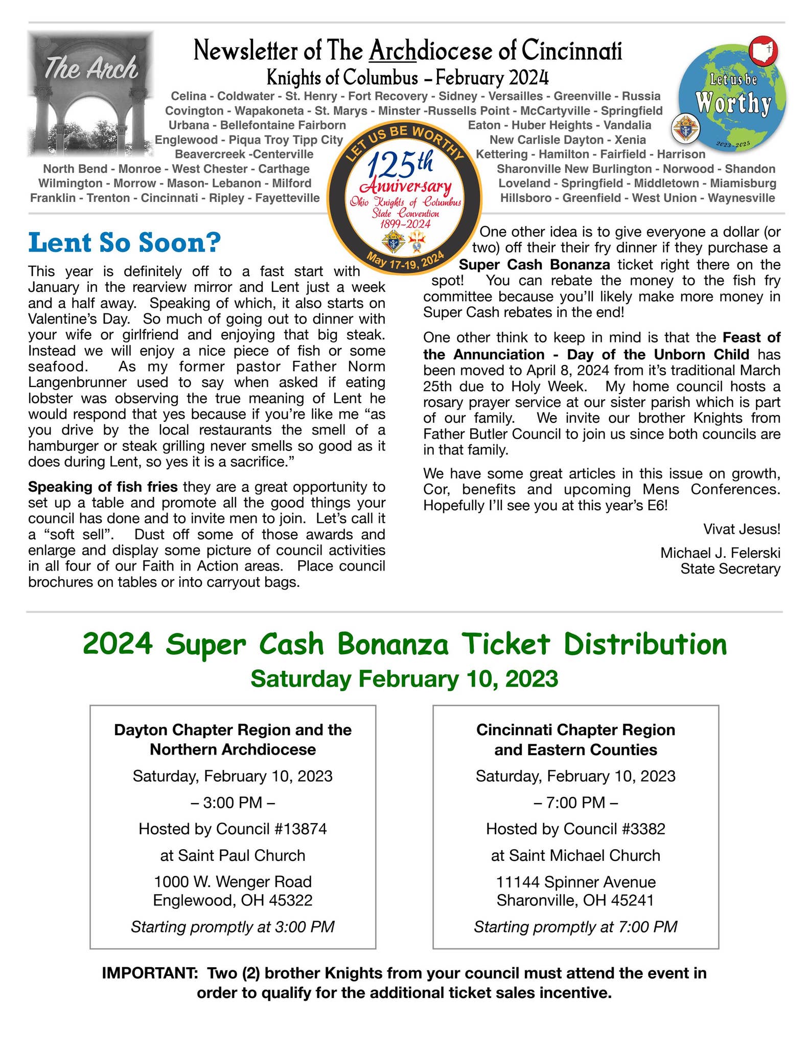 The Arch February 2024 by Ohio State Council - Issuu