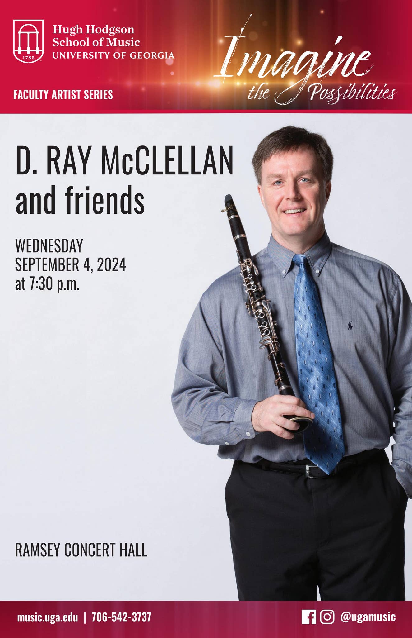 Faculty Artist Series: D. Ray McClellan and Friends by ugamusic - Issuu