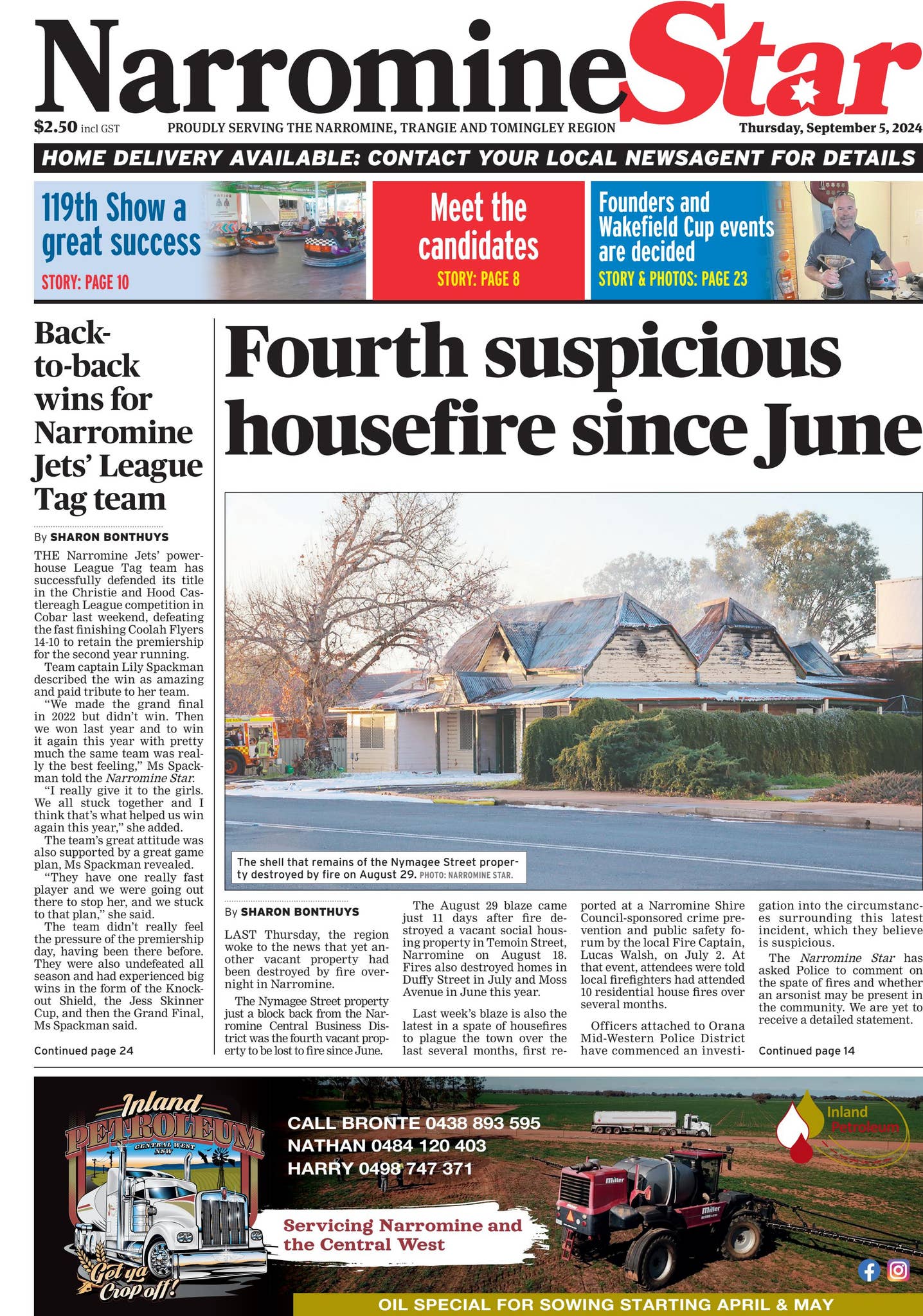 Narromine Star 05.08.2024 by Panscott Media - Issuu