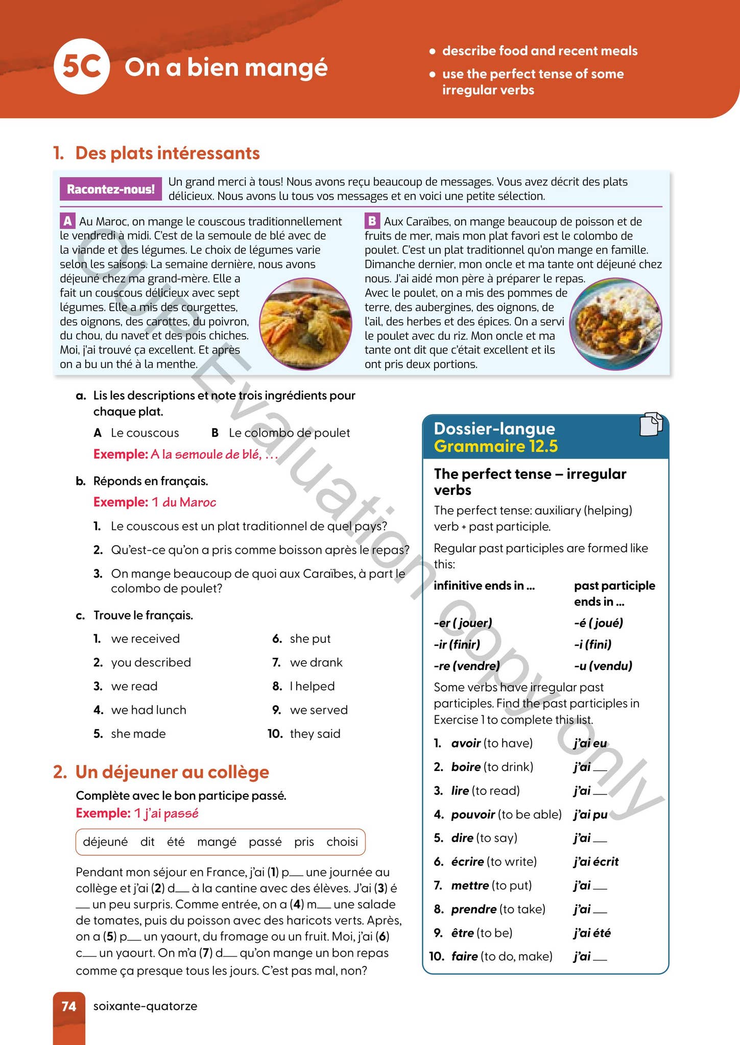 Tricolore 6e édition: Student Book 2 by OUPANZ - Issuu
