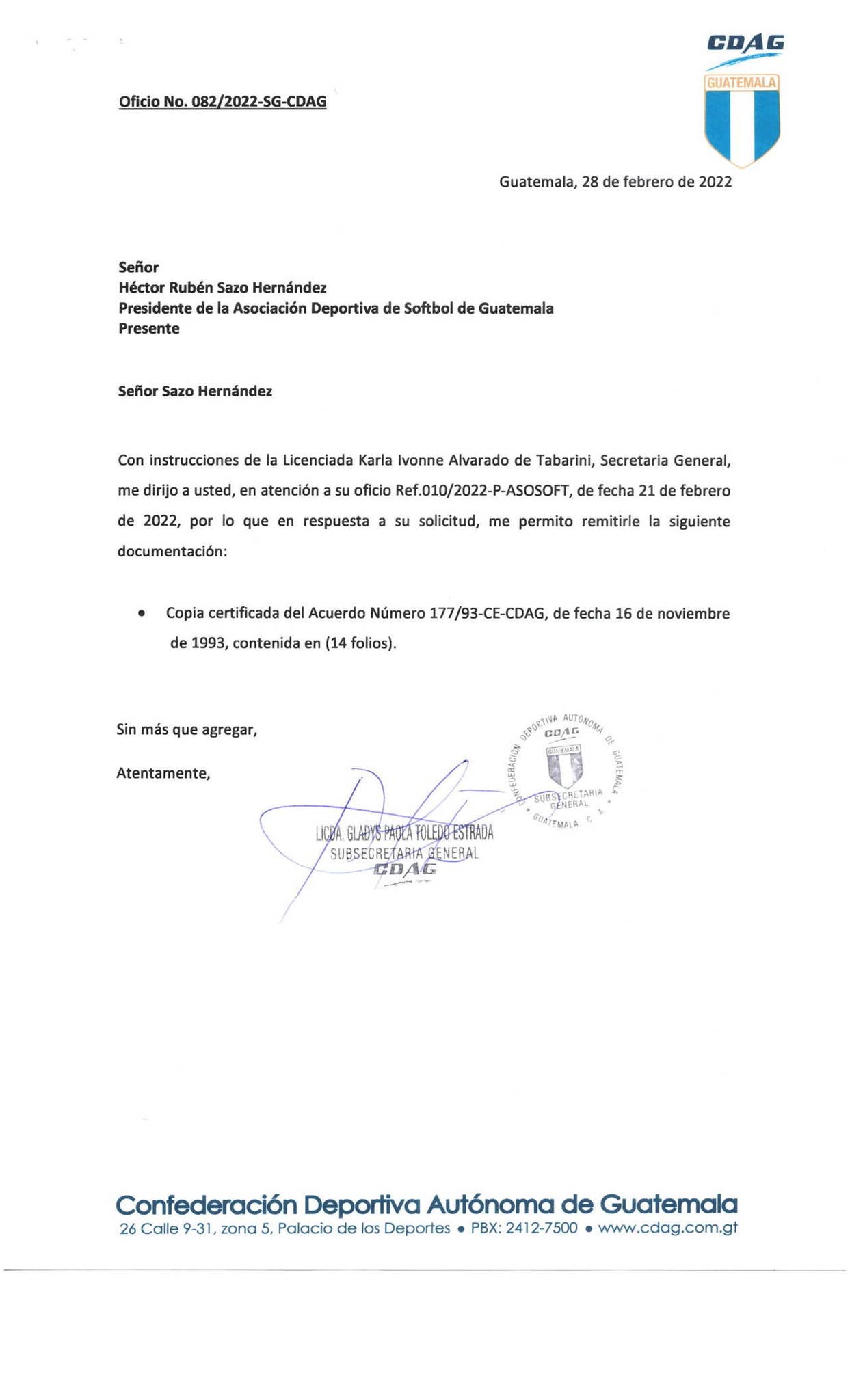 Estatutos vigentes Asosoft 2024 by Asociación Deportiva Nacional de ...