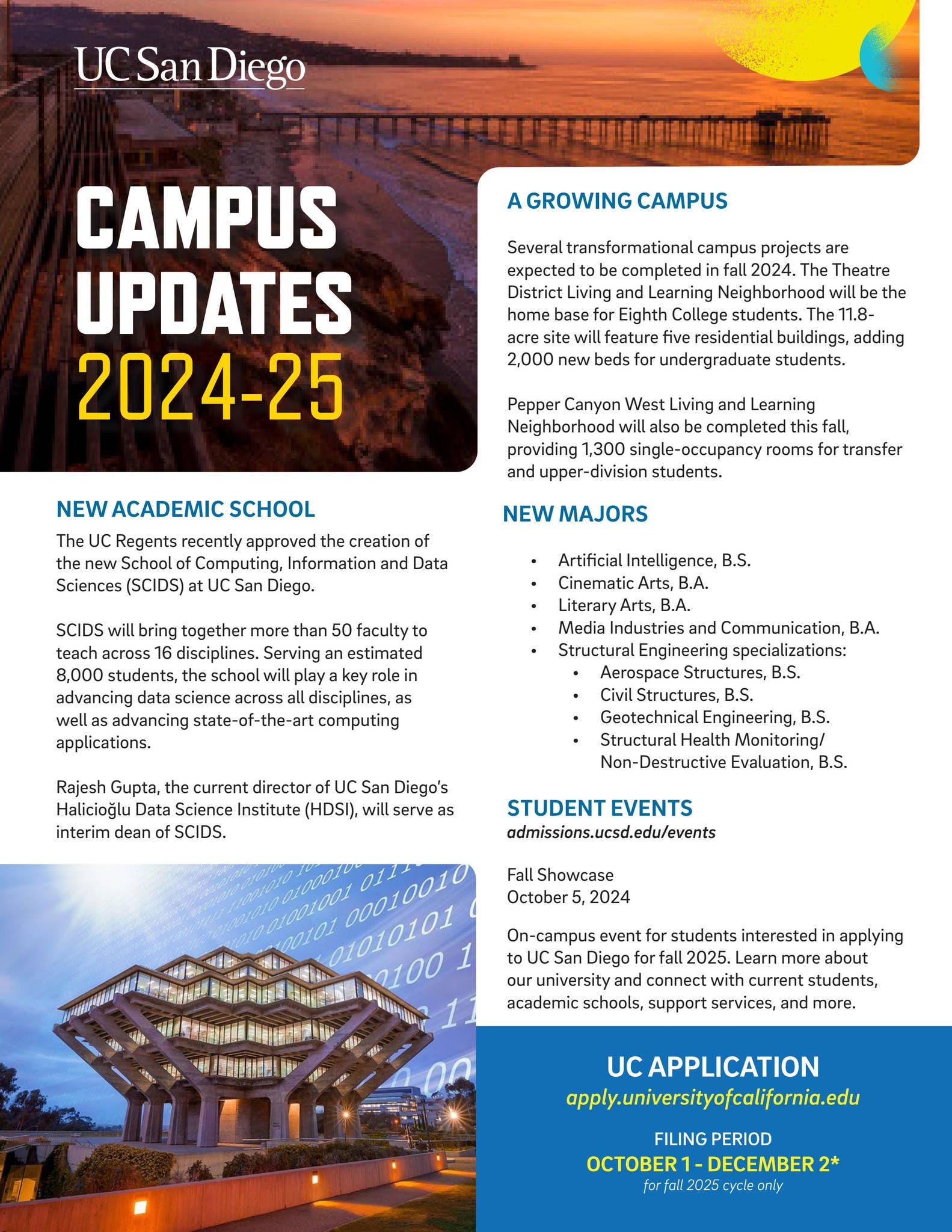 Campus Updates 2024-25 by UC San Diego Admissions - Issuu