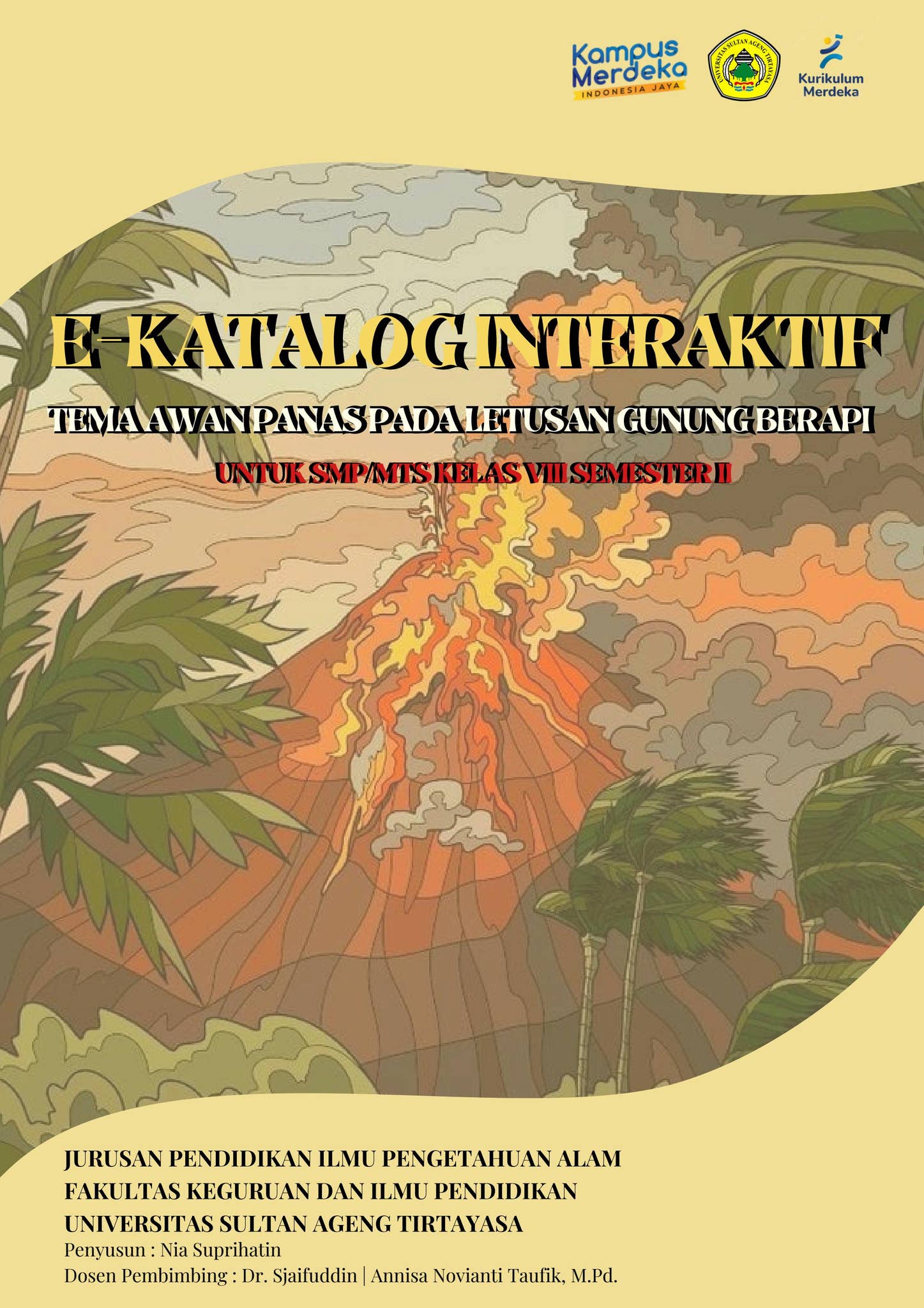 E-KATALOG INTERAKTIF BERBASIS TREFFINGER TEMA AWAN PANAS PADA LETUSAN ...