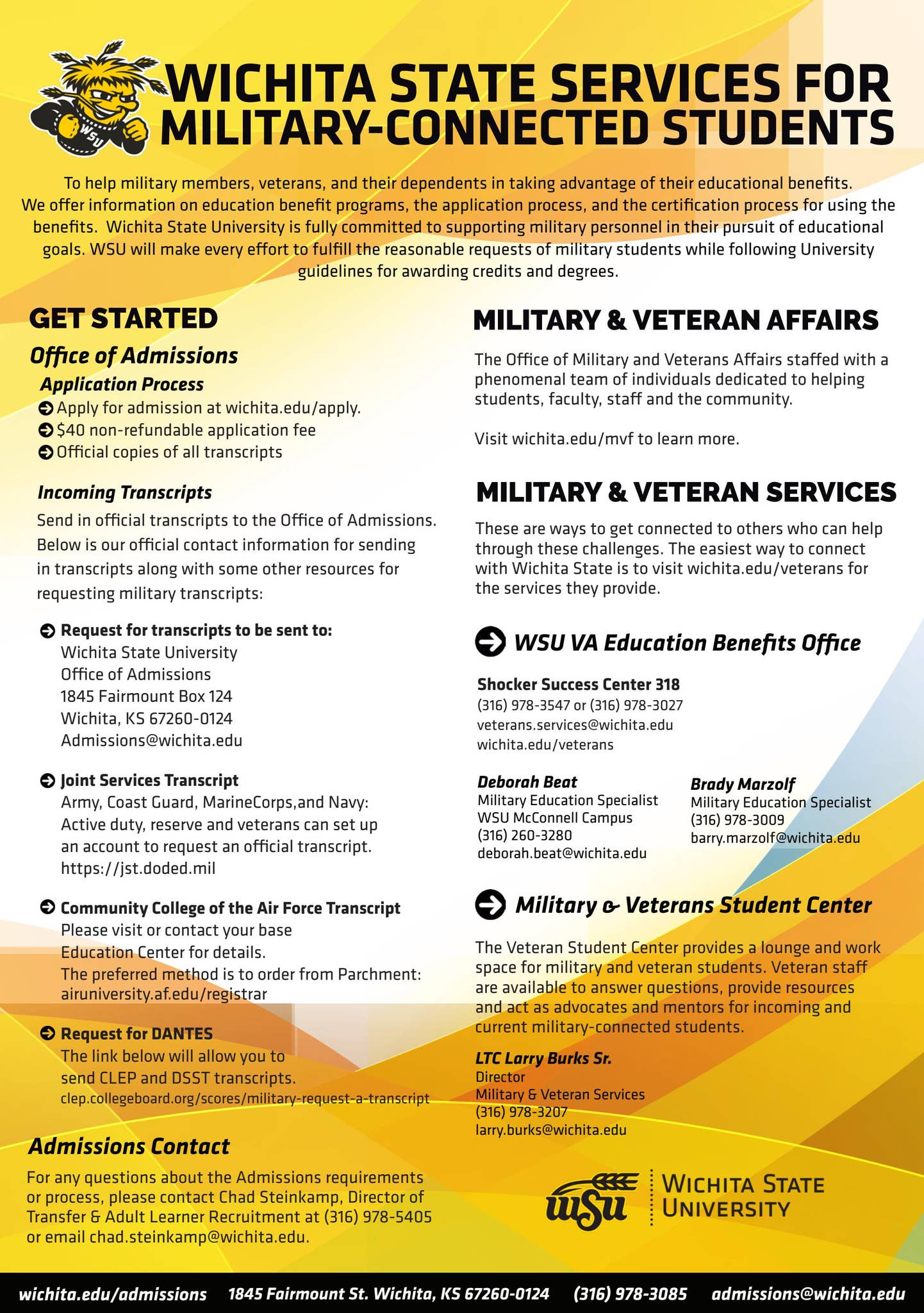 Military Fact Sheet - Wichita State University by Wichita State ...