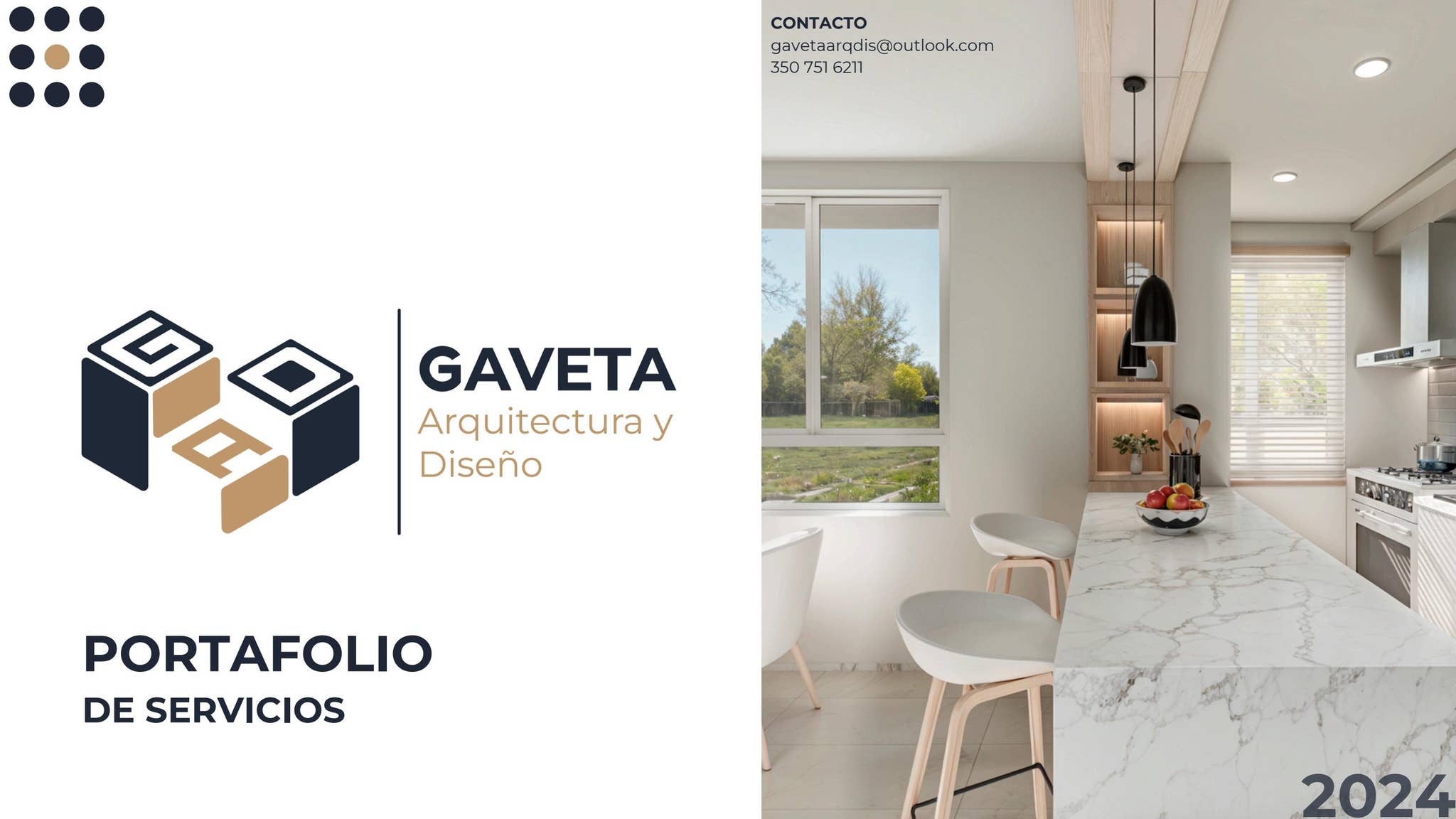 Portafolio de Servicio GAVETA Arquitectura y Diseño by Janeth Quintero ...