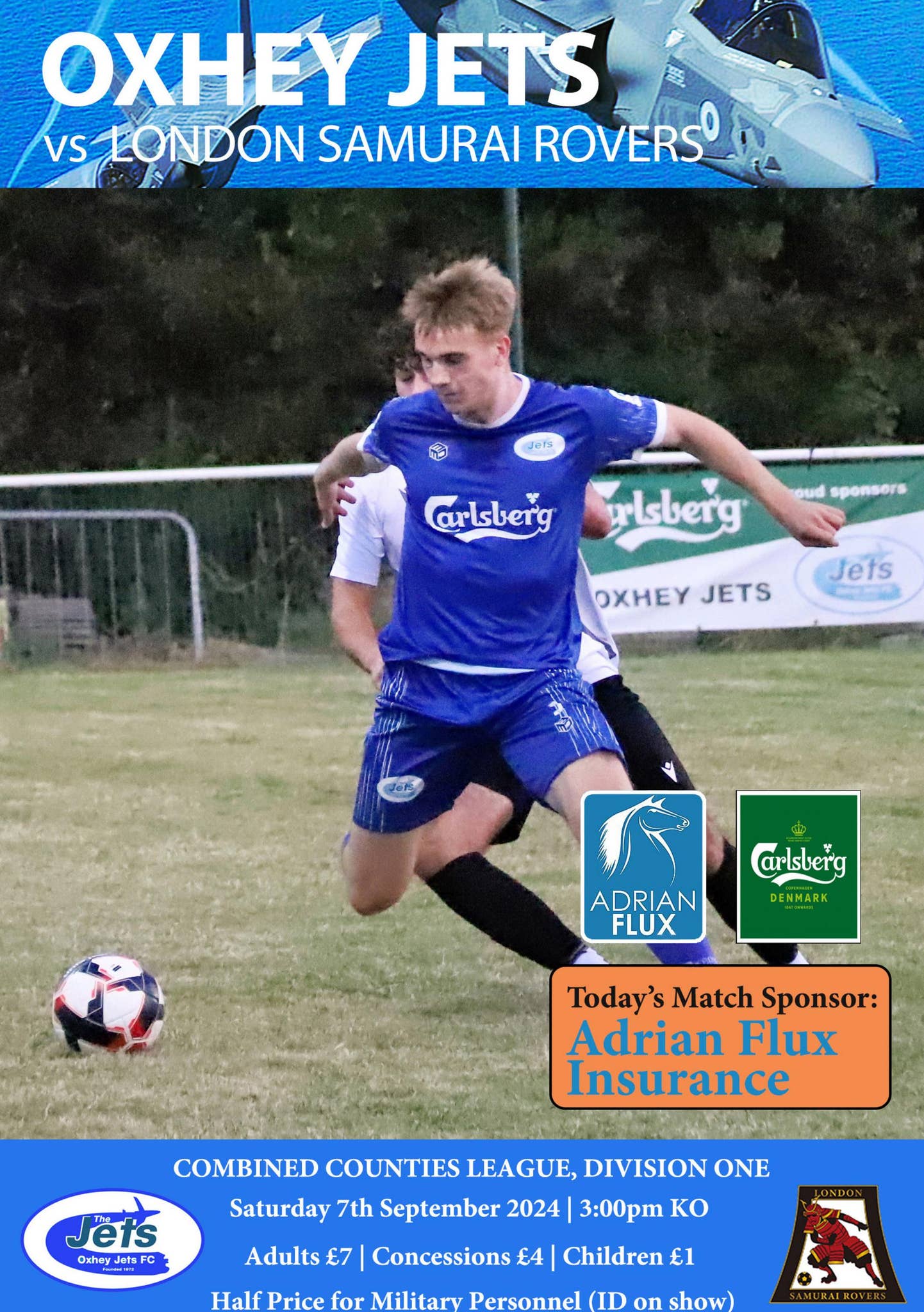 Oxhey Jets v Samurai Rovers by oxheyjets72 - Issuu