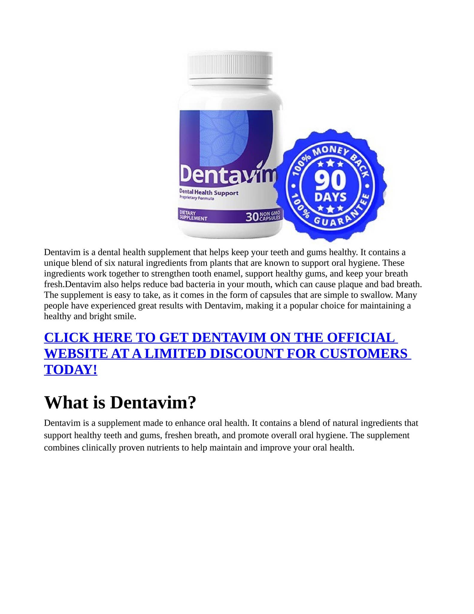 Dentavim — [TOP REVIEWS] “PROS OR CONS” HYPE & HEALTH BALANCE? by ...