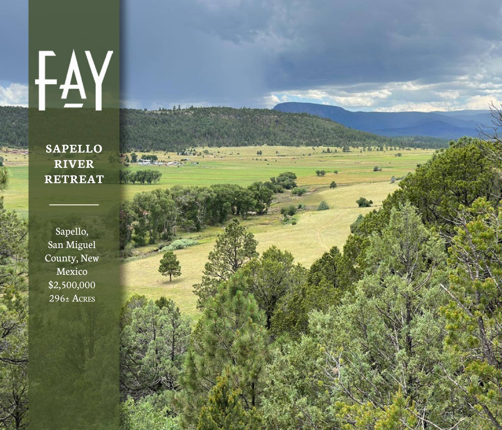 SOLD: Sapello River Retreat | Fay Ranches by Fay Ranches - Issuu
