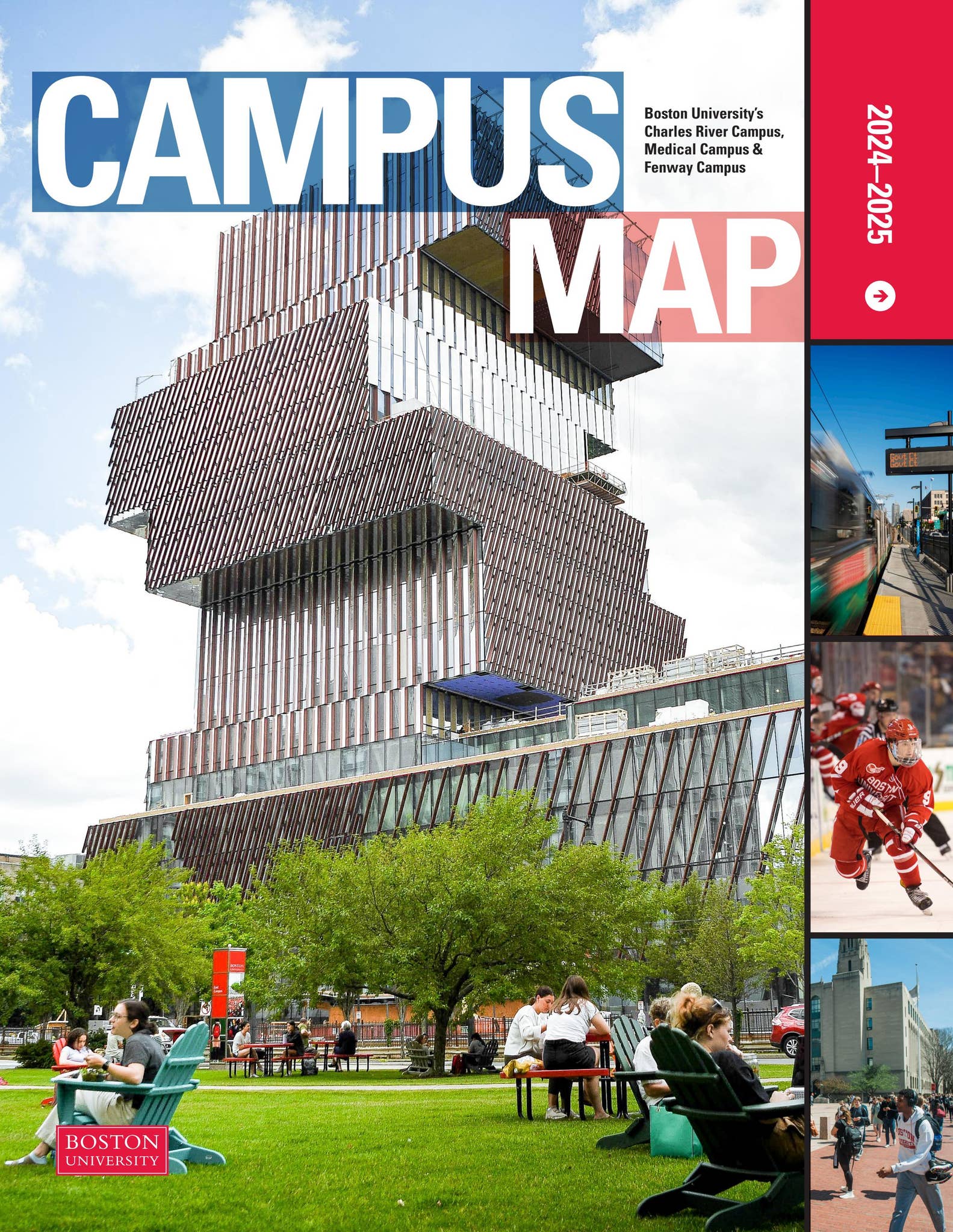 Boston University Charles River Campus Map by Boston University ...